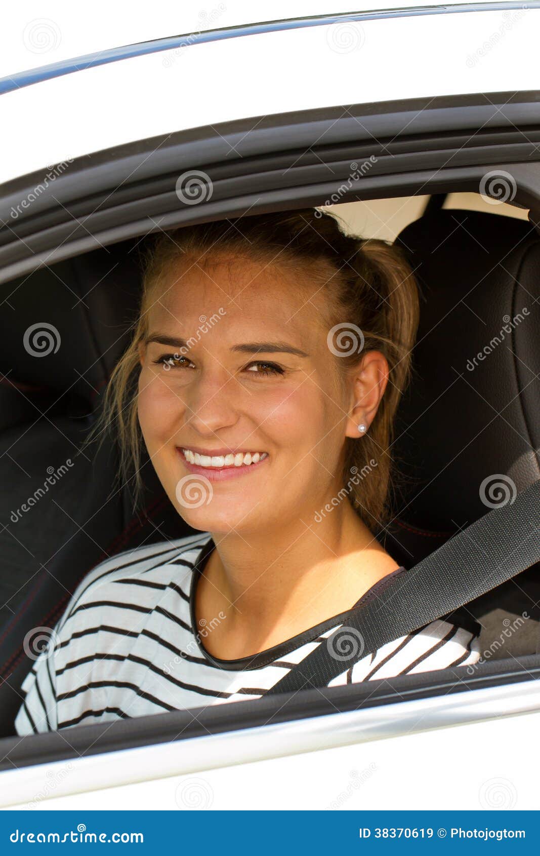 Happy driver stock image. Image of laughing, positivity - 38370619