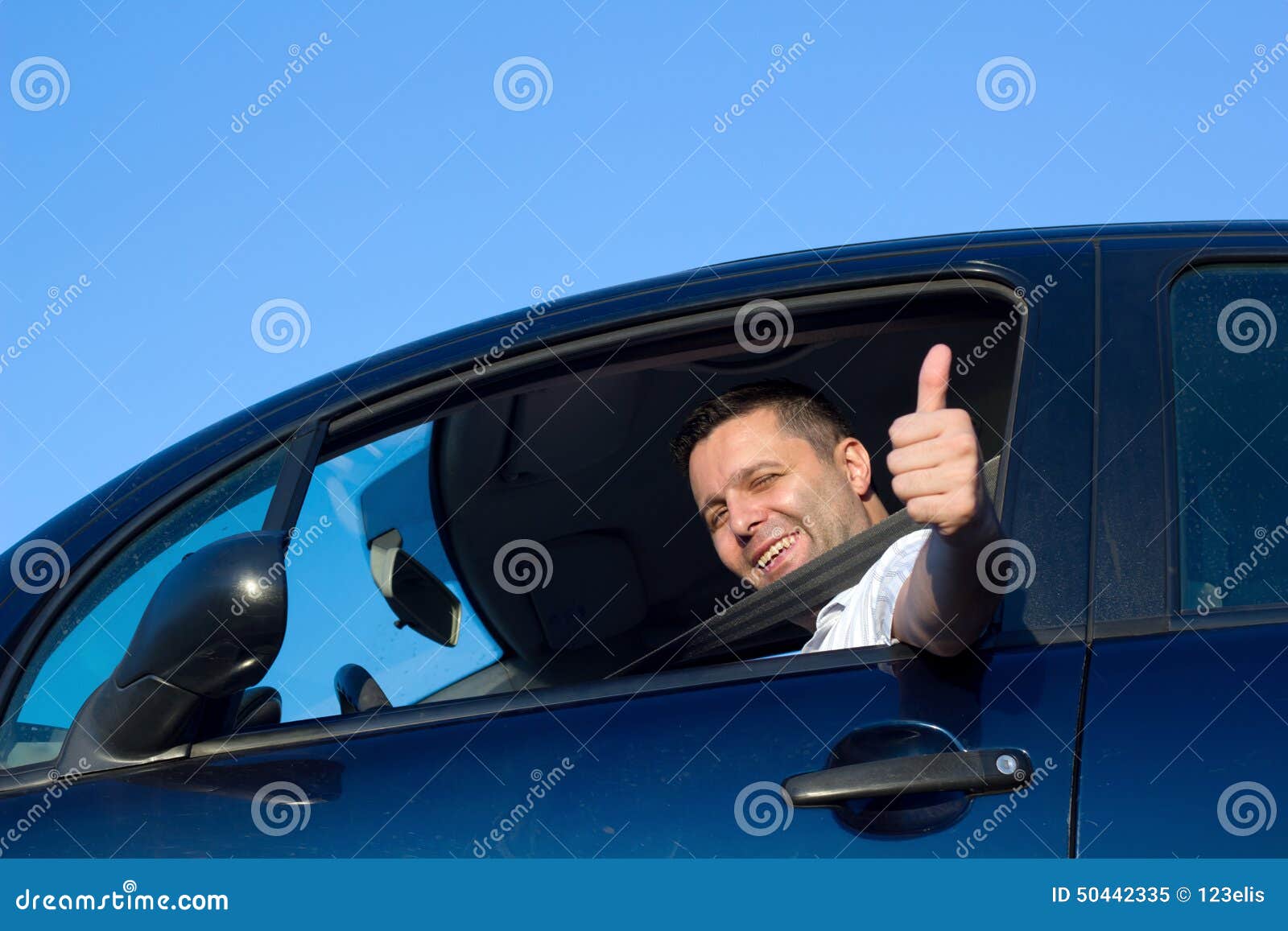 Happy Driver stock image. Image of fuel, driver, driving - 50442335