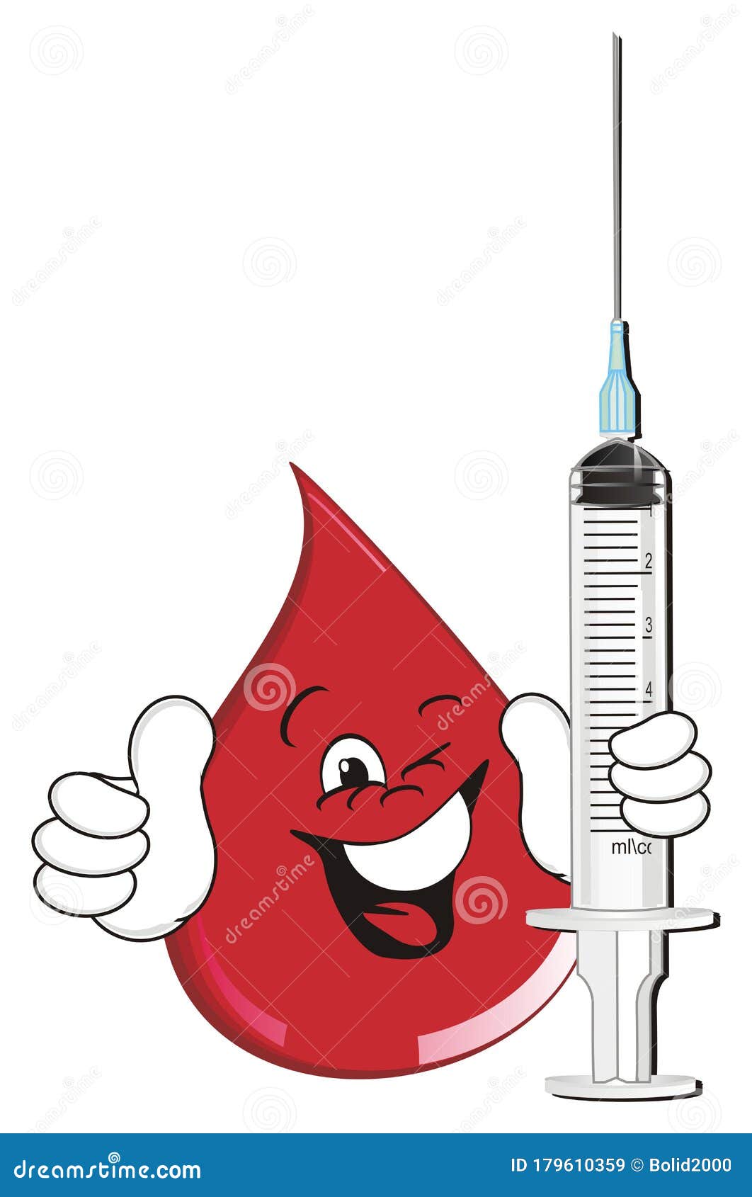 Cool Syringe Cartoon Royalty-Free Illustration | CartoonDealer.com ...
