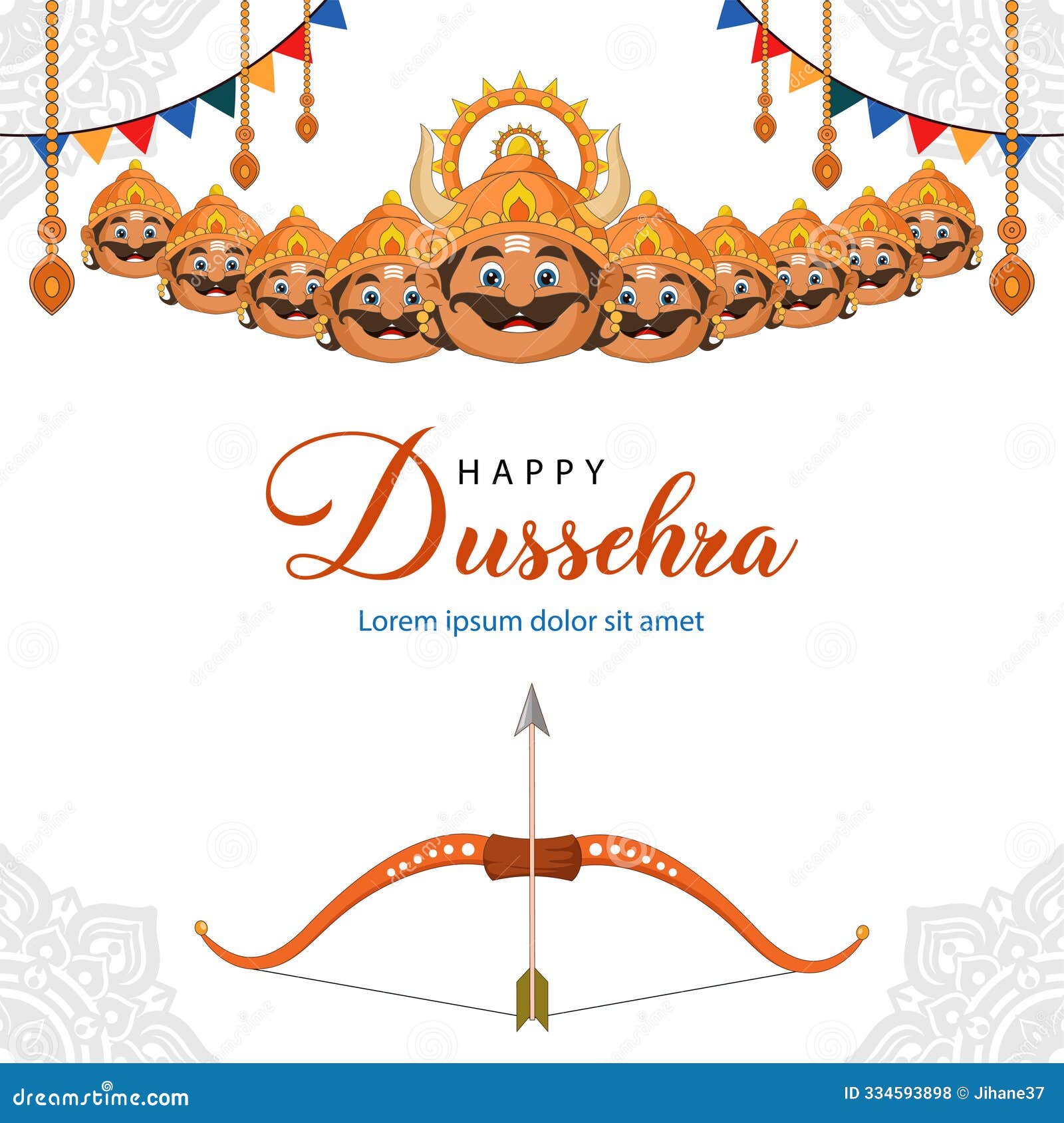 Happy Dussehra Vijayadashami Also Known As Dasahara, Dusshera, Dasara ...