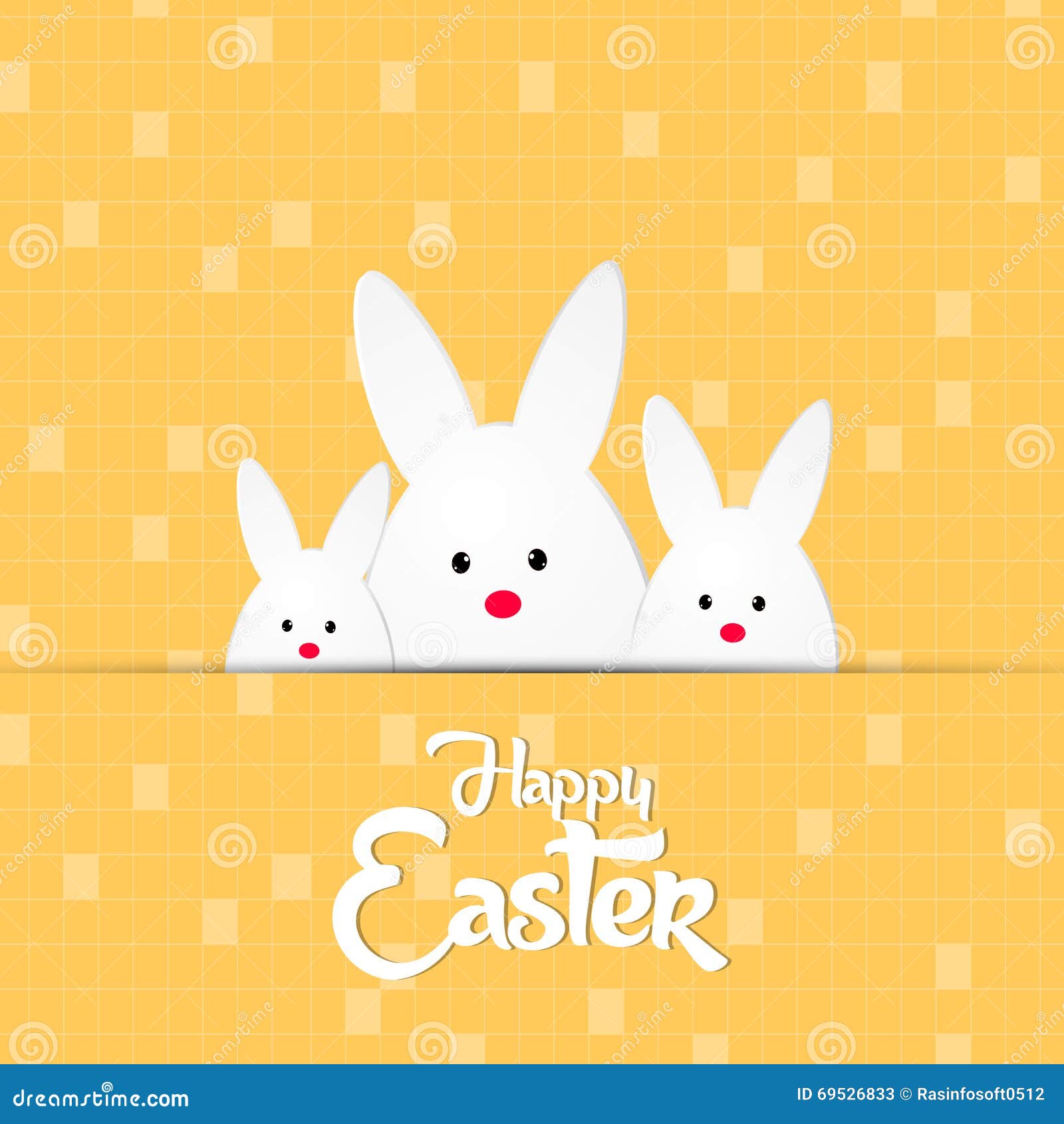 Happy Easter Abstract stock illustration. Illustration of abstract ...