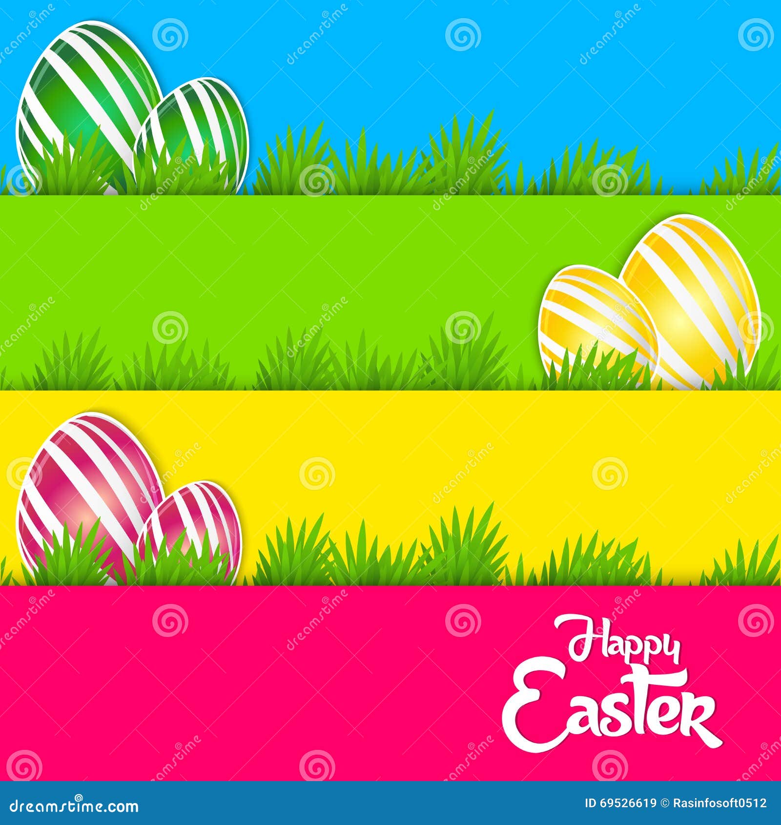 Happy Easter Abstract stock illustration. Illustration of abstract ...