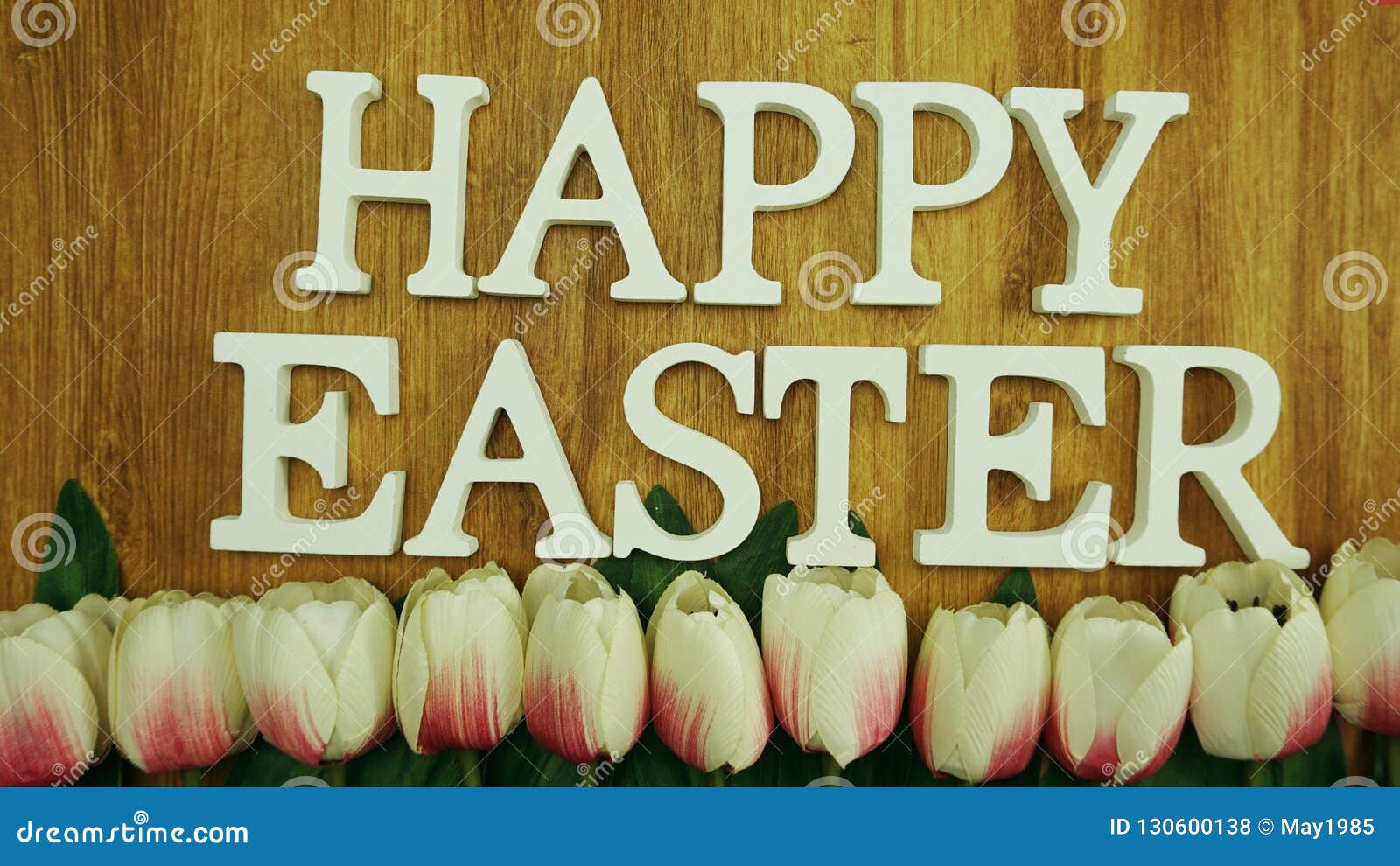 Happy Easter Alphabet Letters Holiday`s Concept Stock Photo - Image of ...