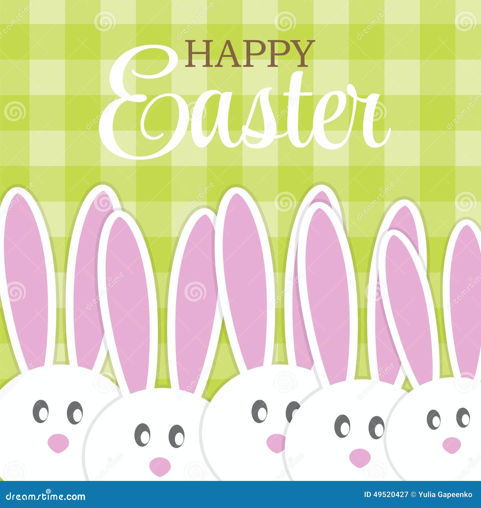 Happy Easter Background Vector Illustration Stock Vector - Illustration ...