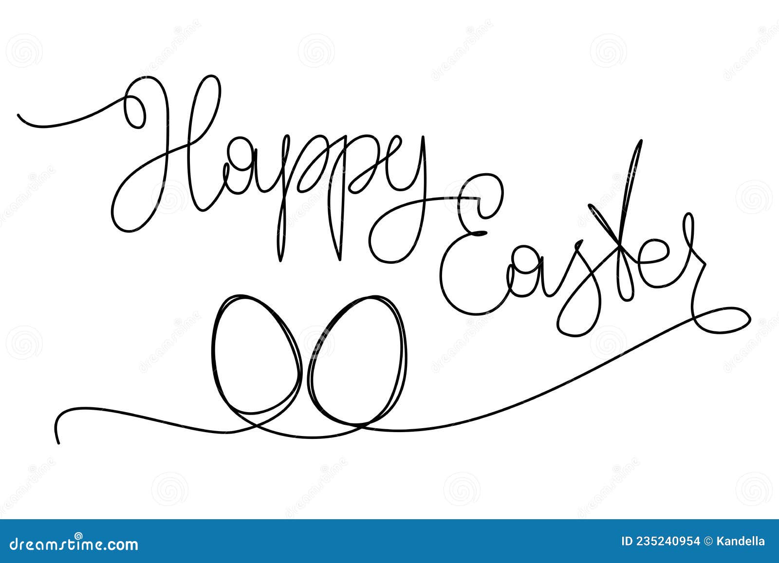 Happy easter bunny stock vector. Illustration of white - 235240954