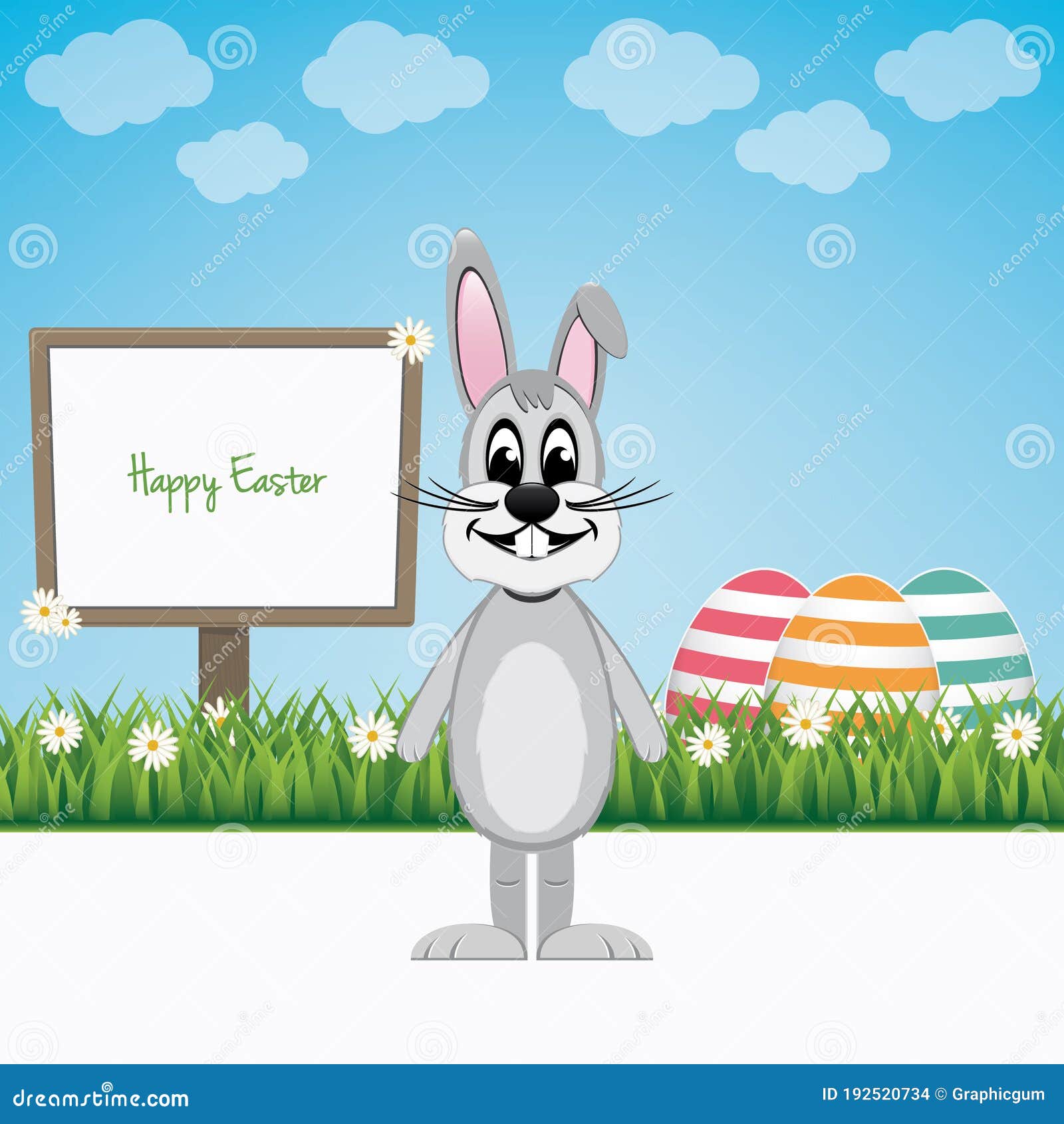 Bunny Sign Stock Photo | CartoonDealer.com #30608082