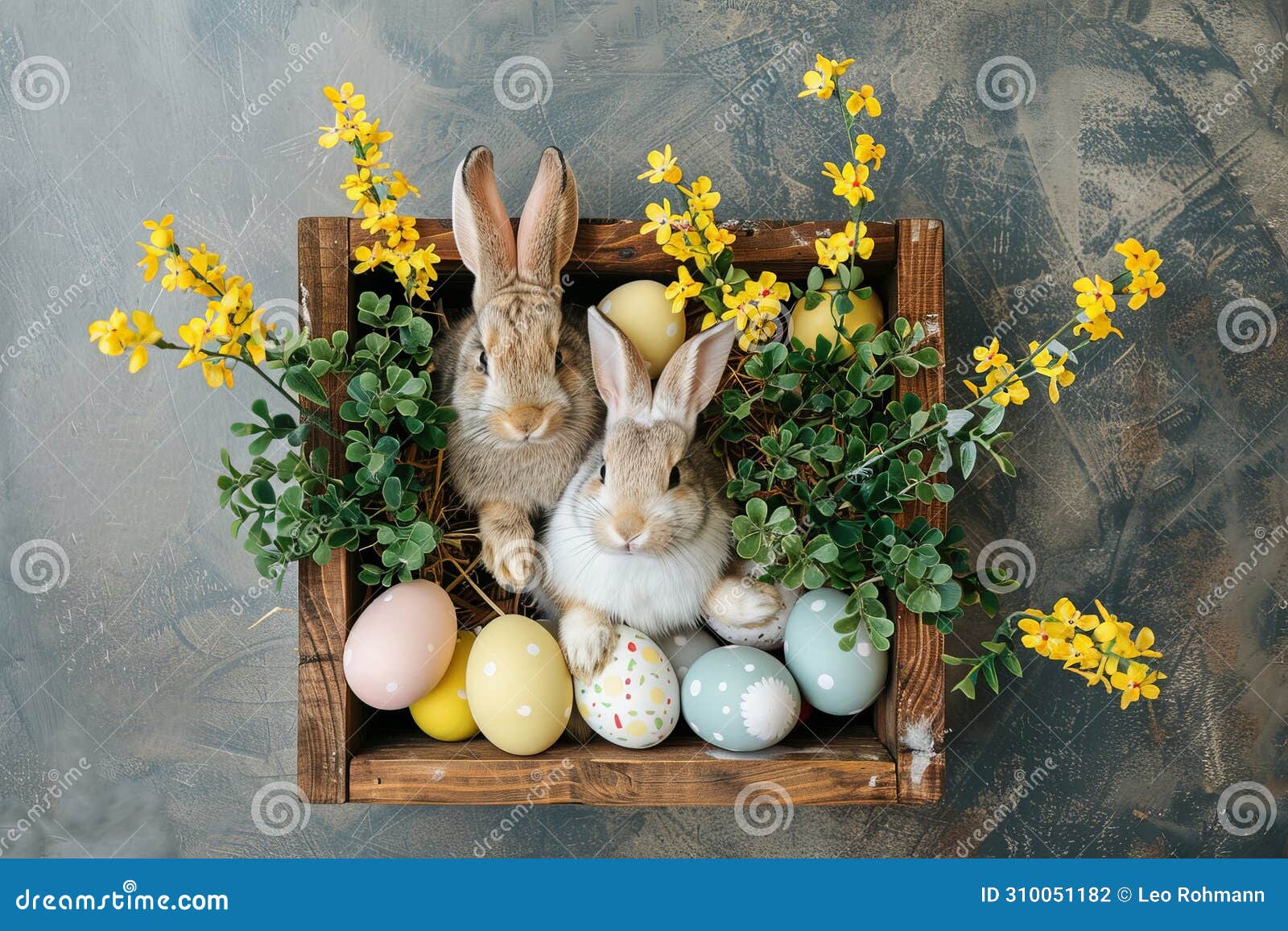 Happy Easter Clear Margin Eggs Refresh Basket. White Hand Painted Eggs ...
