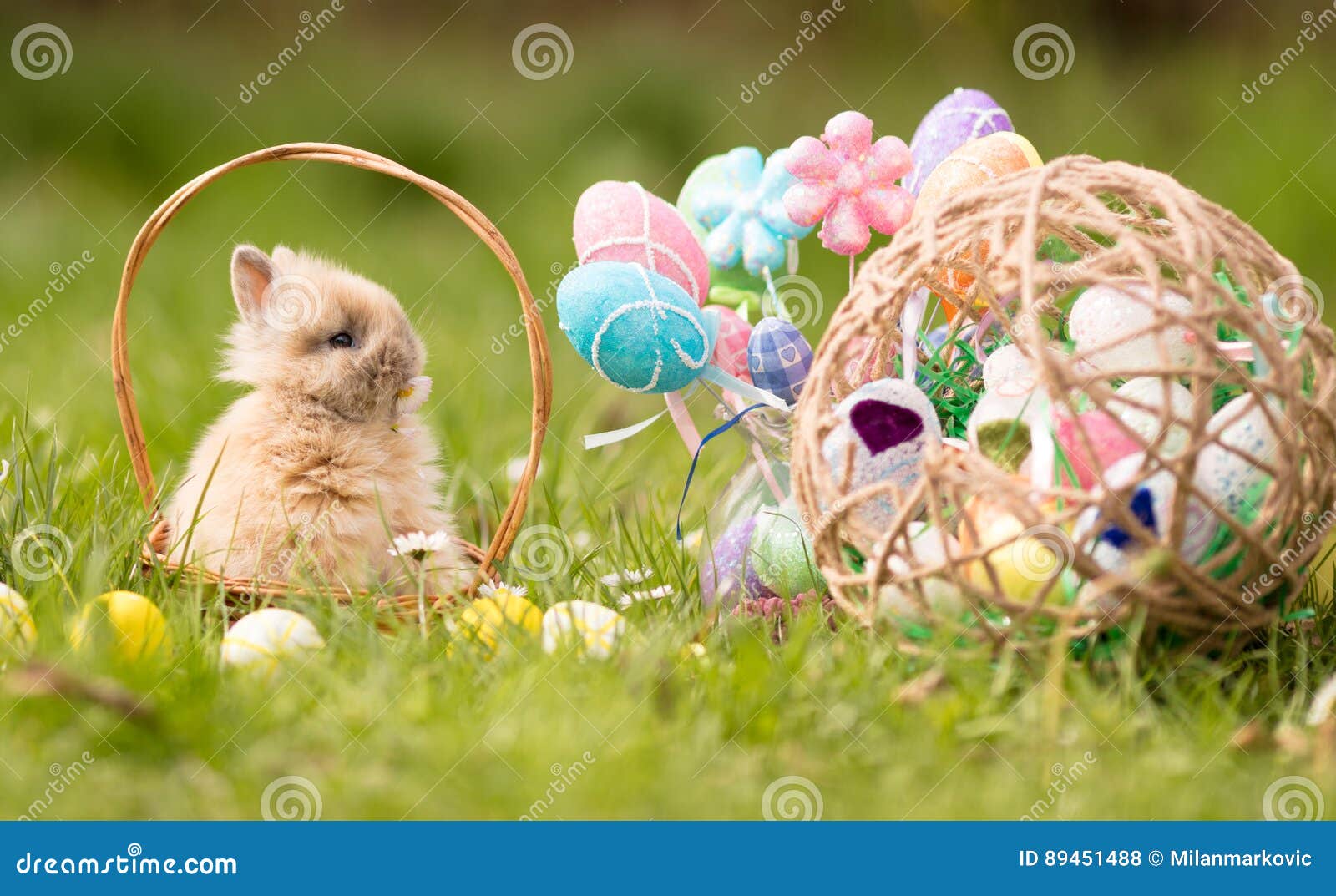 Happy Easter! stock photo. Image of colorful, horizontal - 89451488