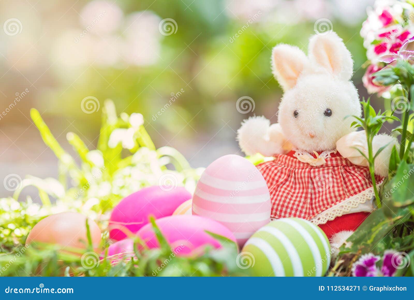 Happy Easter bunny egg stock image. Image of event, basket - 112534271