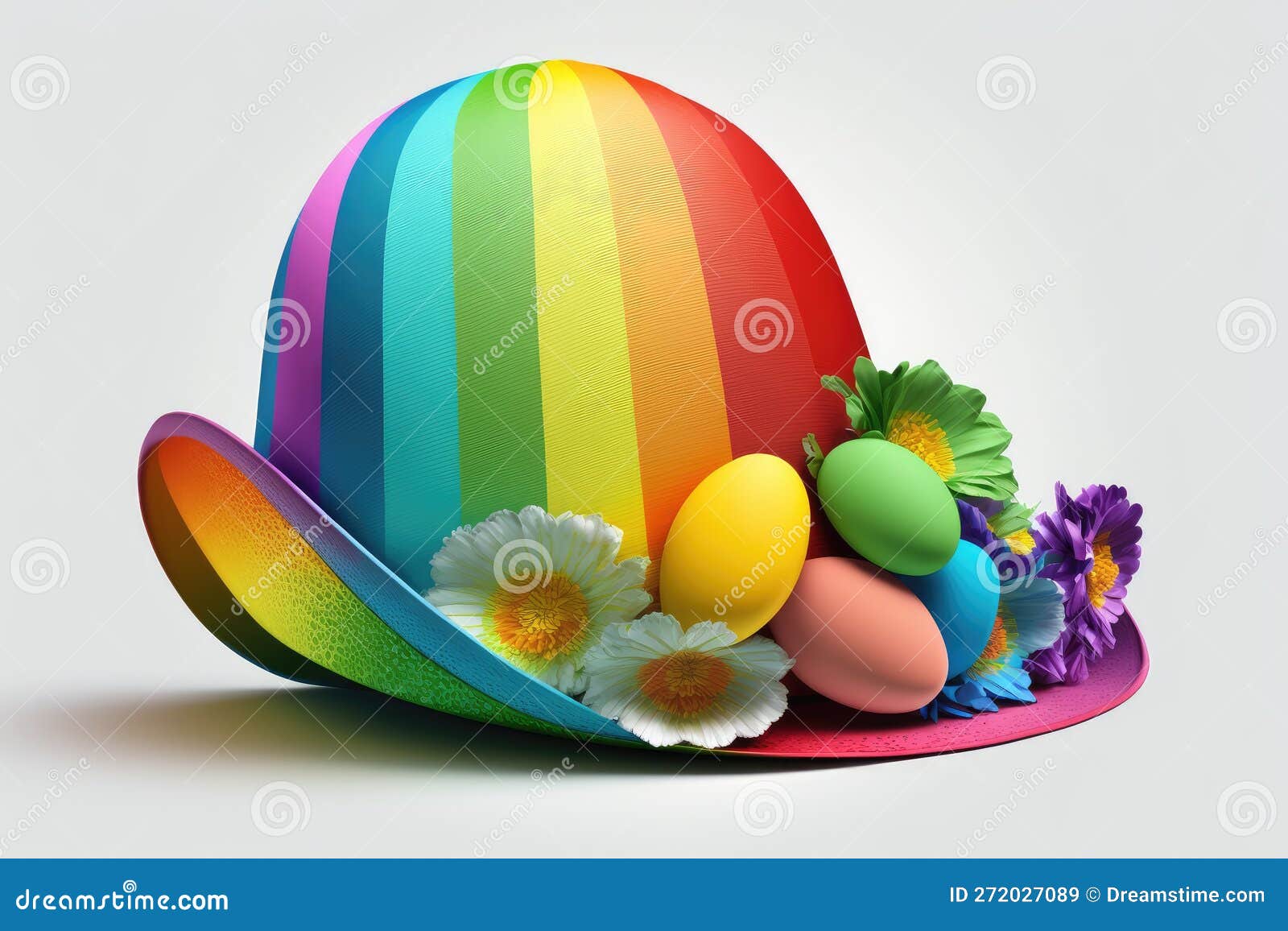 Happy Easter Easter Bonnet Designs Rainbow Bright: a Bonnet Featuring a ...