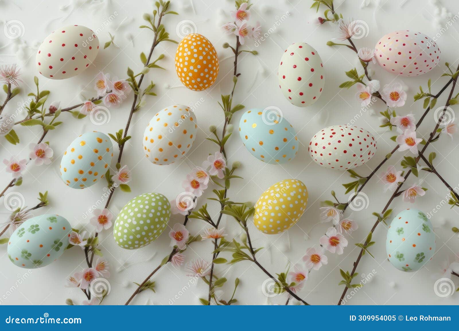 Happy Easter Easter Egg Hunt Eggs Revitalize Basket. White Material ...