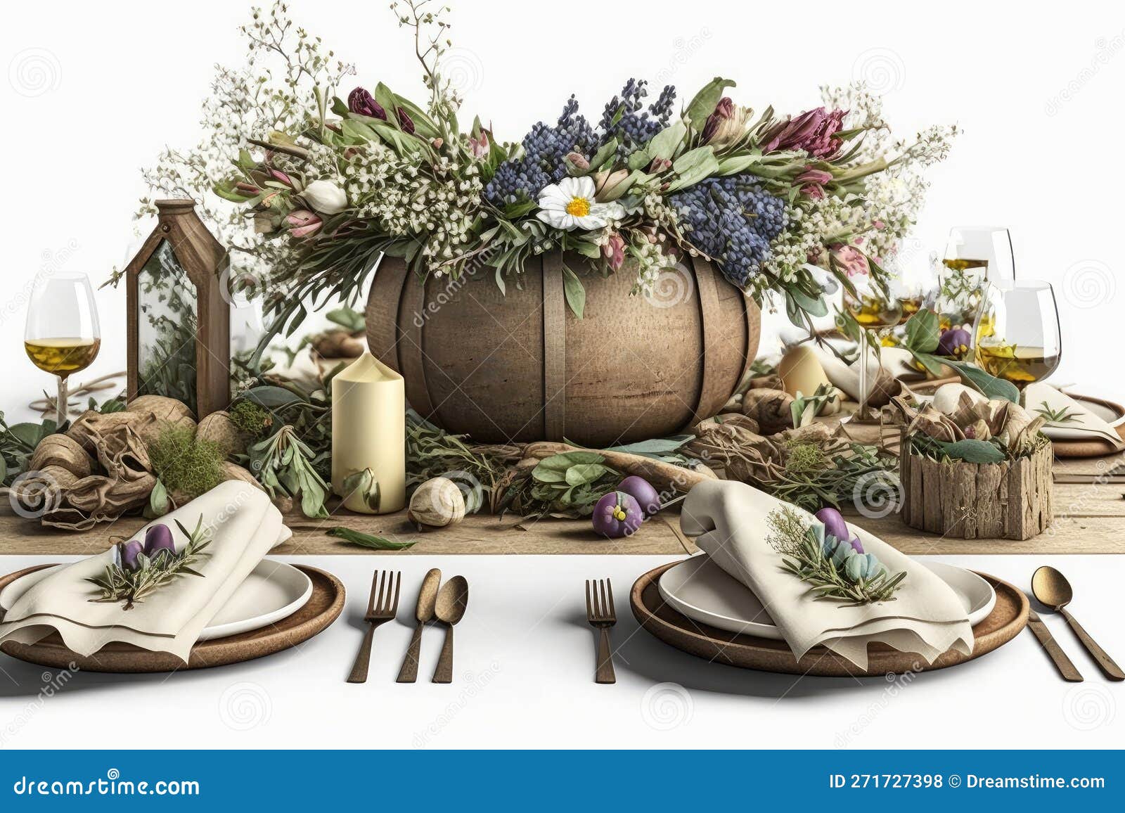 Happy Easter Easter Feast Design Rustic Charm Stock Illustration ...