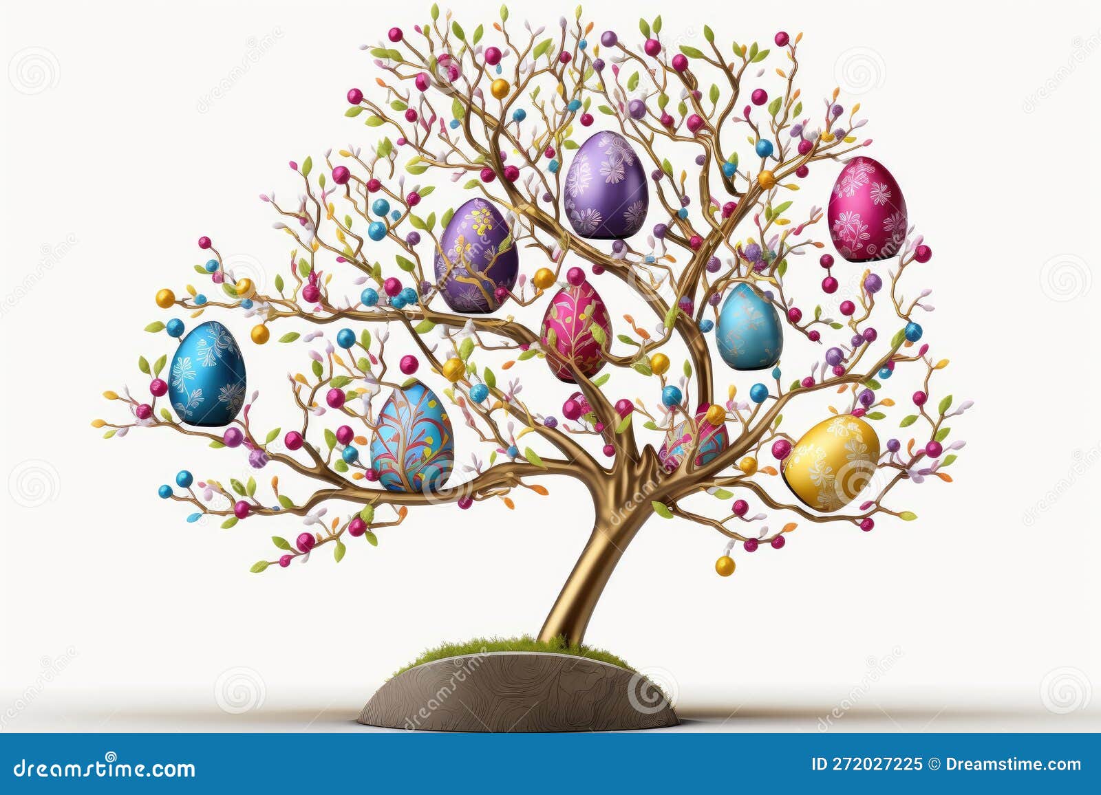 Happy Easter Easter Resurrection Design and Style Ideas Easter Egg Tree ...
