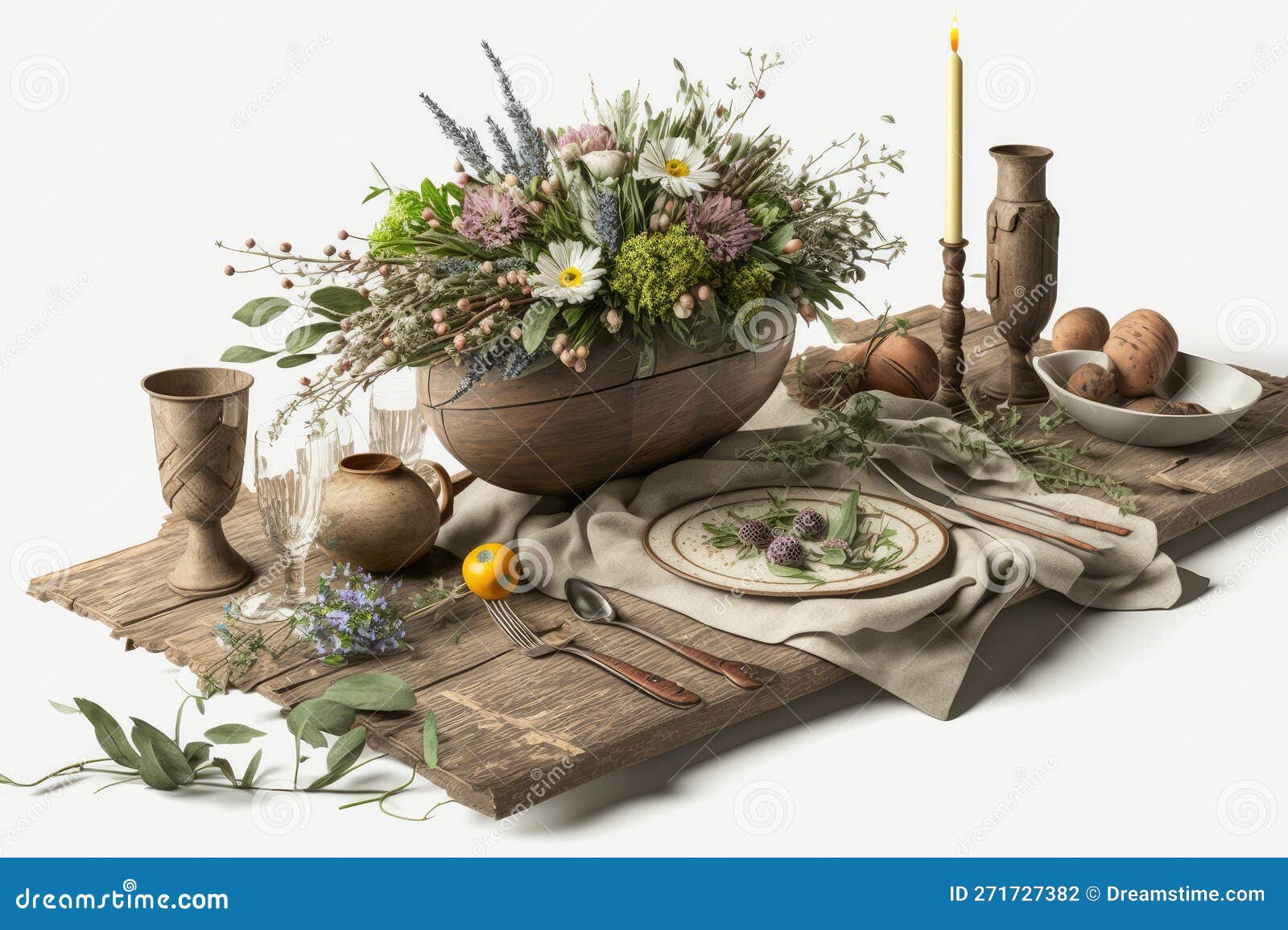Happy Easter Easter Feast Design Rustic Charm Stock Illustration ...
