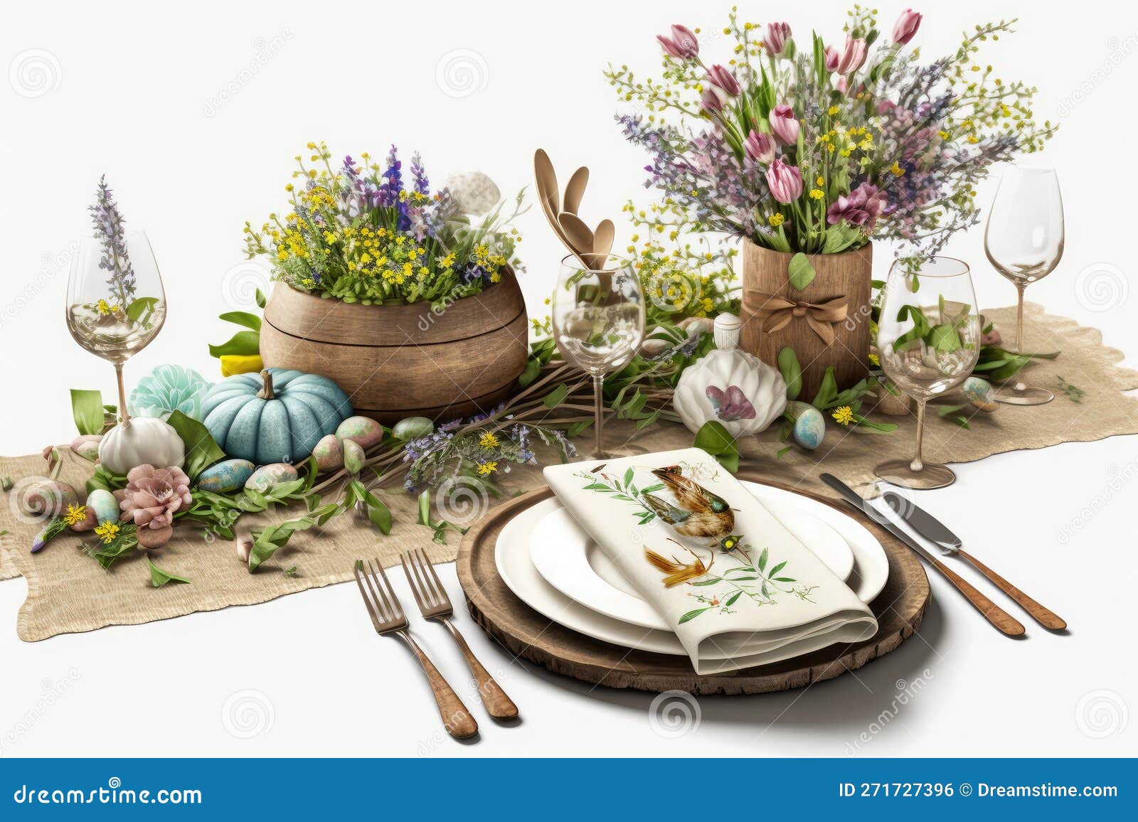 Happy Easter Easter Feast Design Rustic Charm Stock Illustration ...