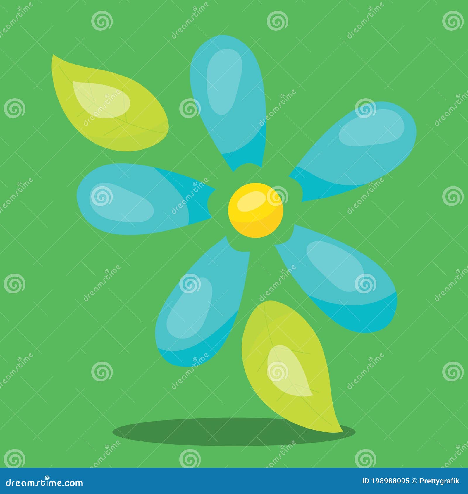 Happy easter flower 16 stock vector. Illustration of easter - 198988095