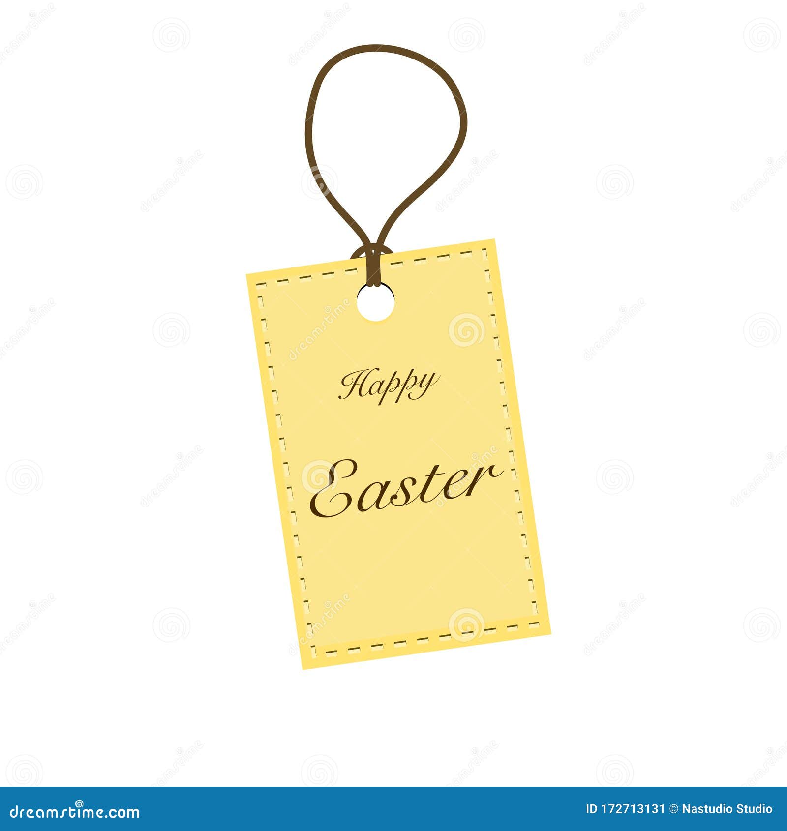 Happy Easter Label and Text Stock Vector - Illustration of poster ...