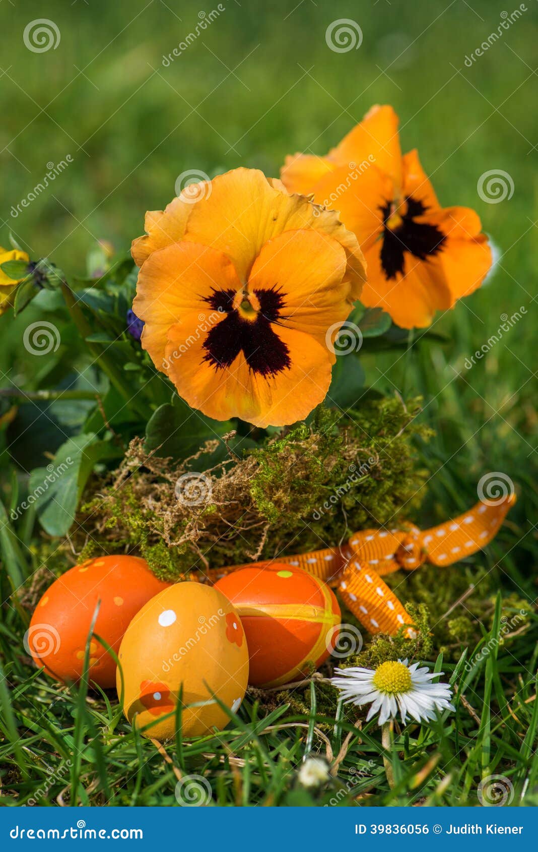 Happy easter stock photo. Image of eggs, grass, easter - 39836056