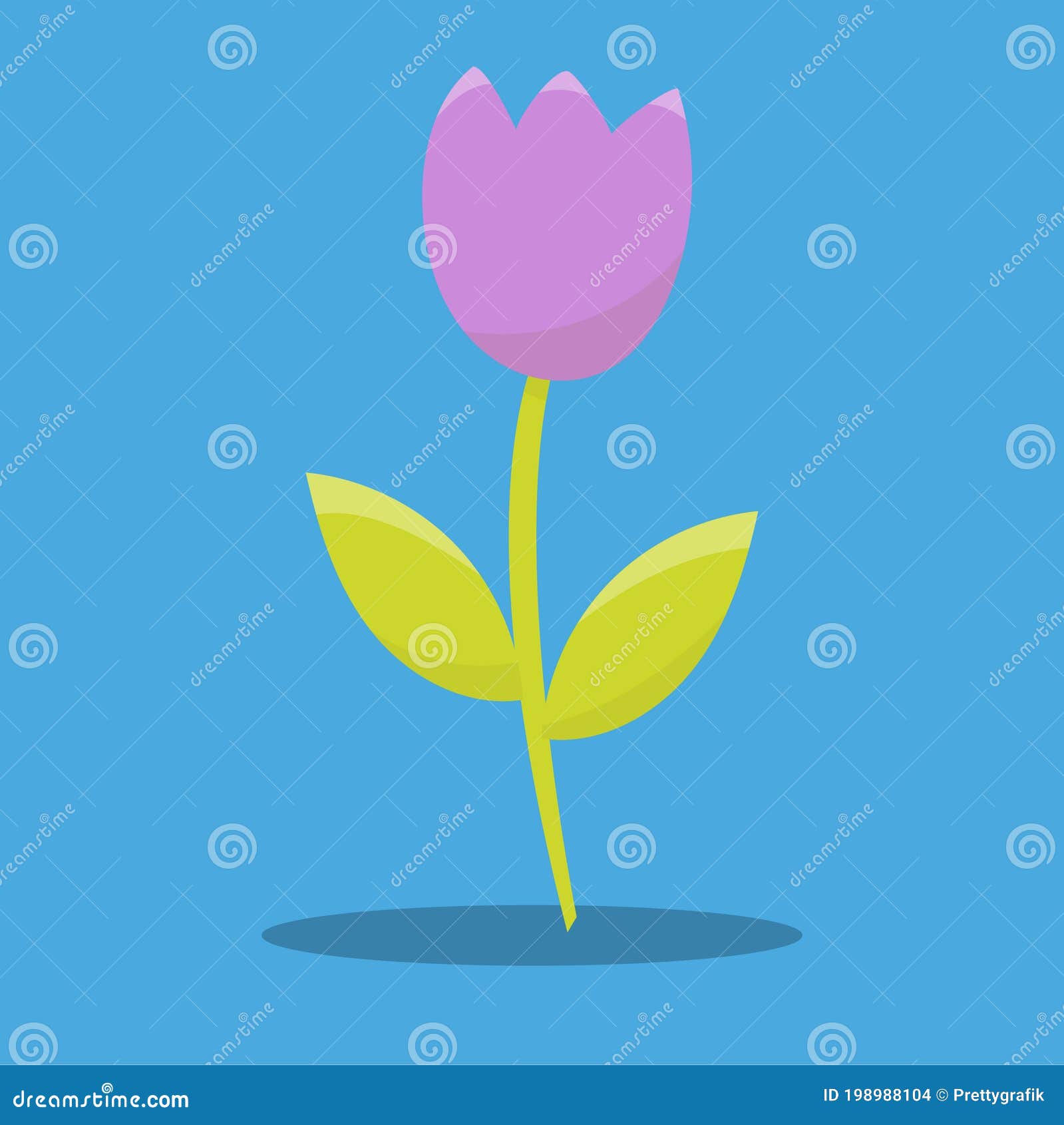 Happy Easter Pink Flower 18 2 Stock Vector - Illustration of easter ...
