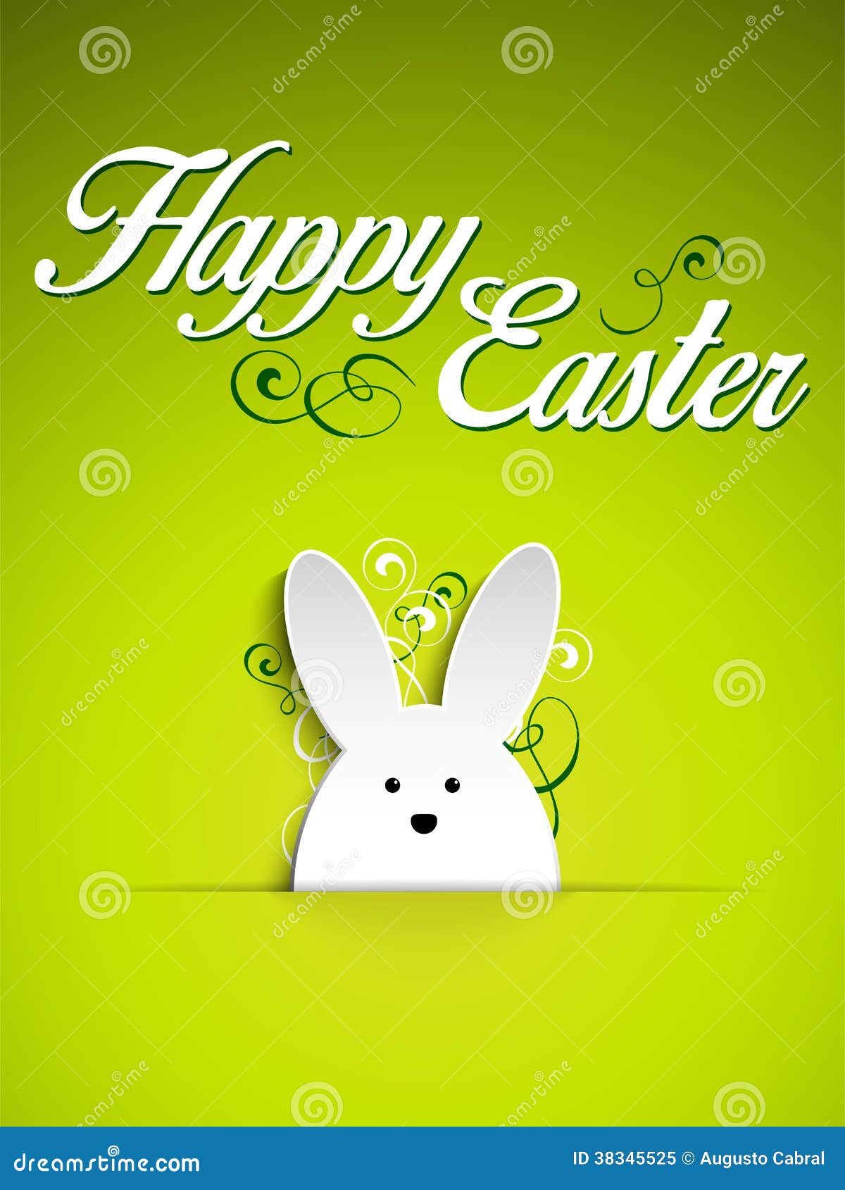 Green Easter Background Rabbit Stock Illustrations – 24,129 Green ...