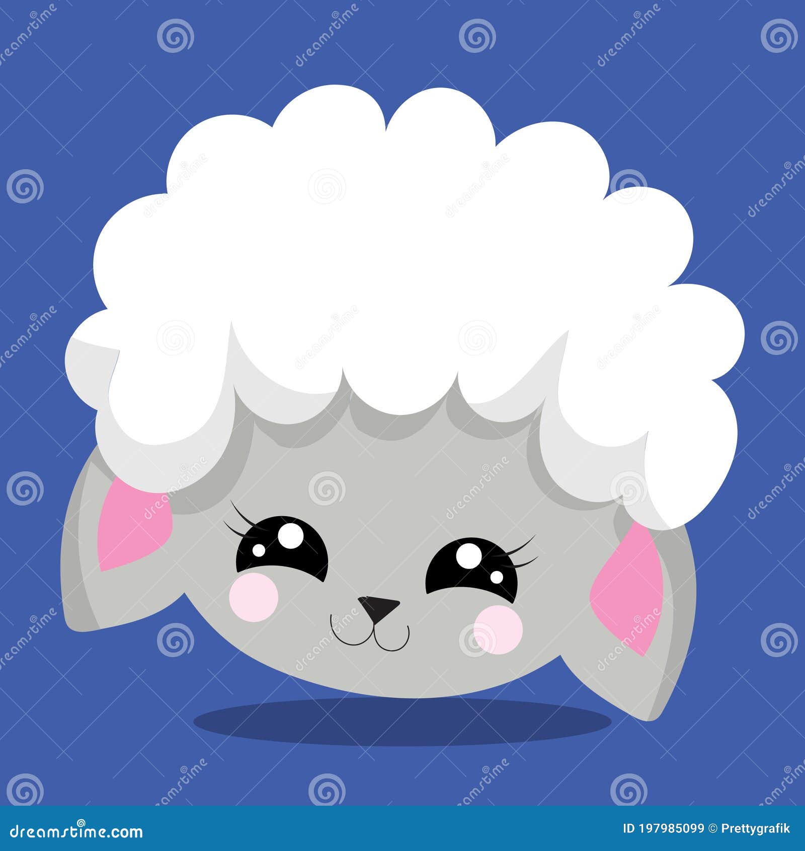 HAPPY EASTER SHEEP 03 stock vector. Illustration of sheep - 197985099