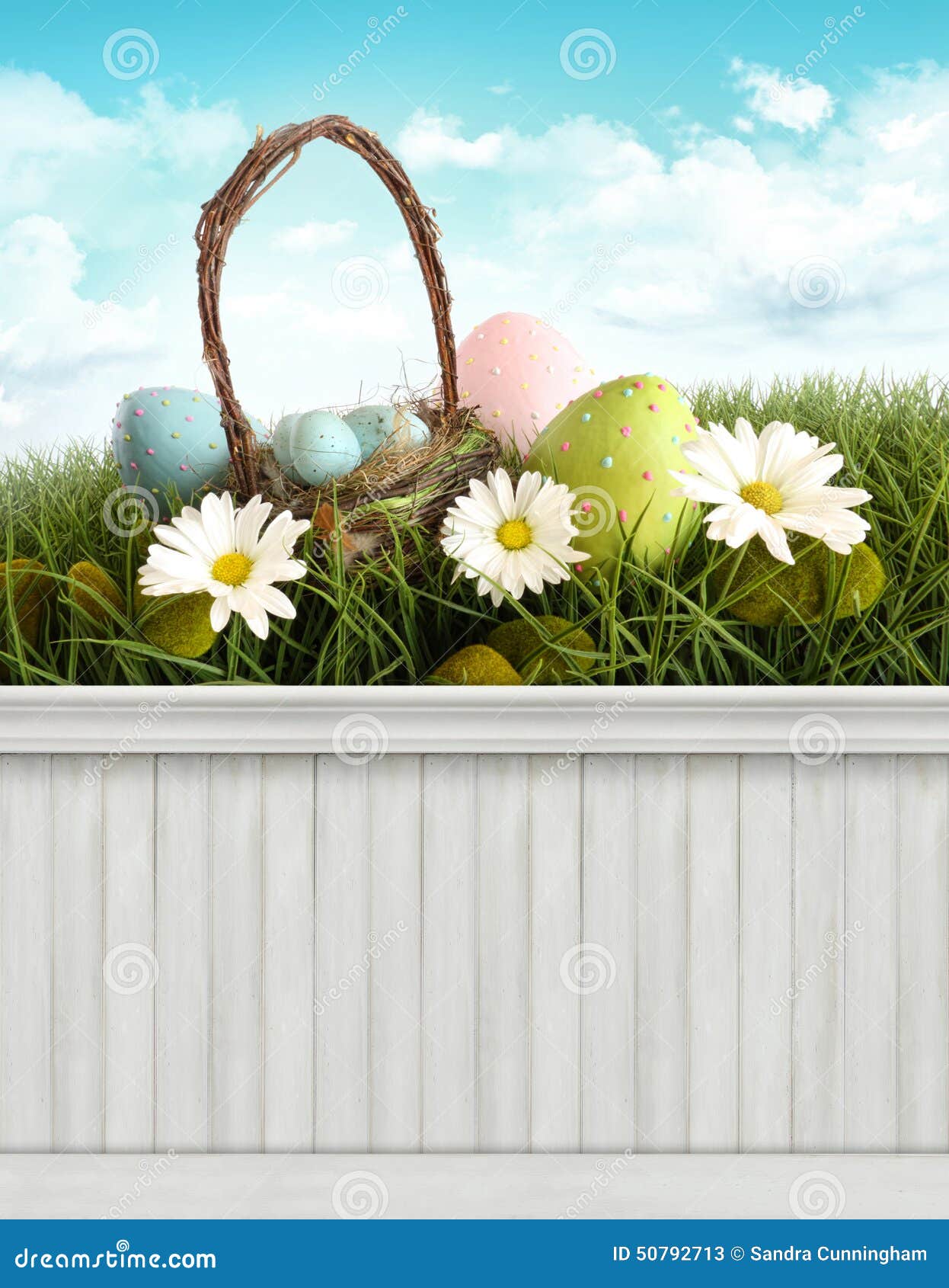 Happy Easter Spring Background/backdrop Stock Image - Image of happy ...