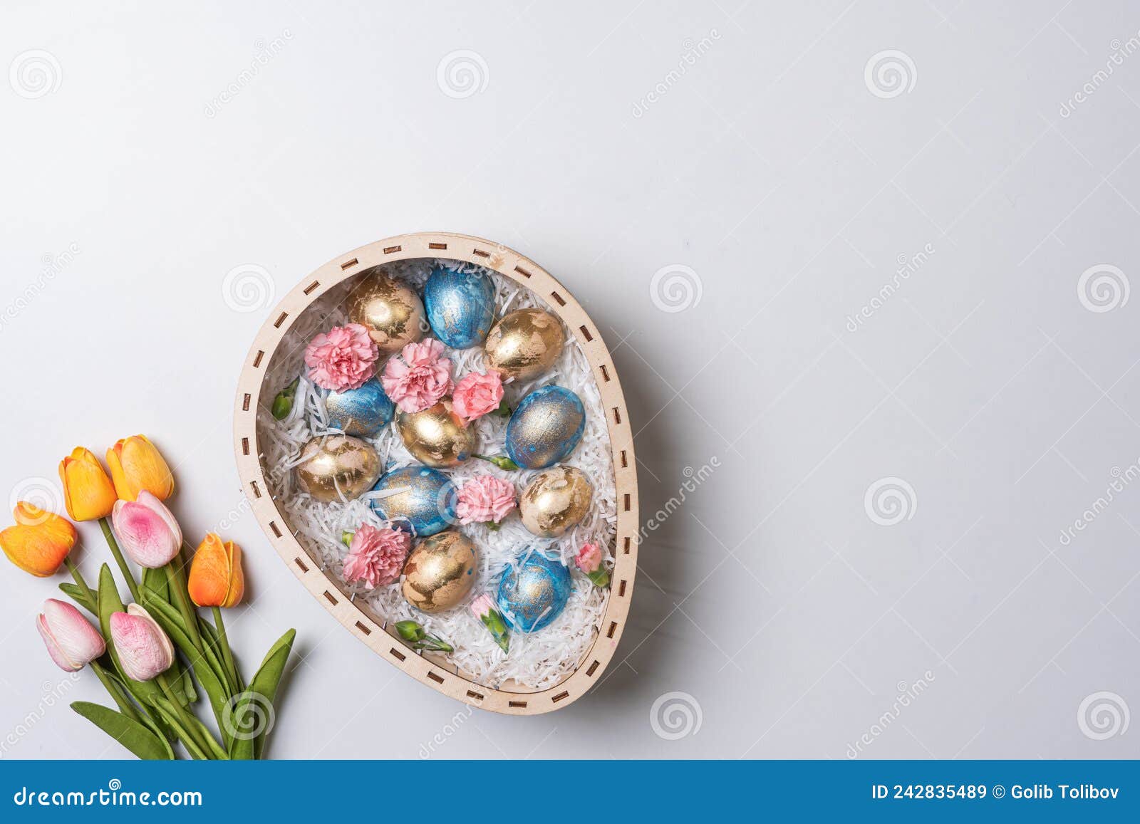 Happy easter time stock image. Image of colorful, holiday - 242835489