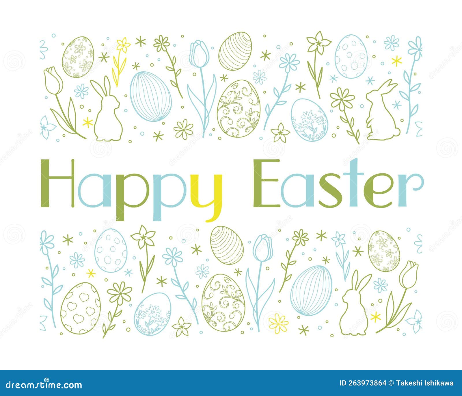 Happy Easter Vector Colorful Symbol Logo Isolated on a White Background ...