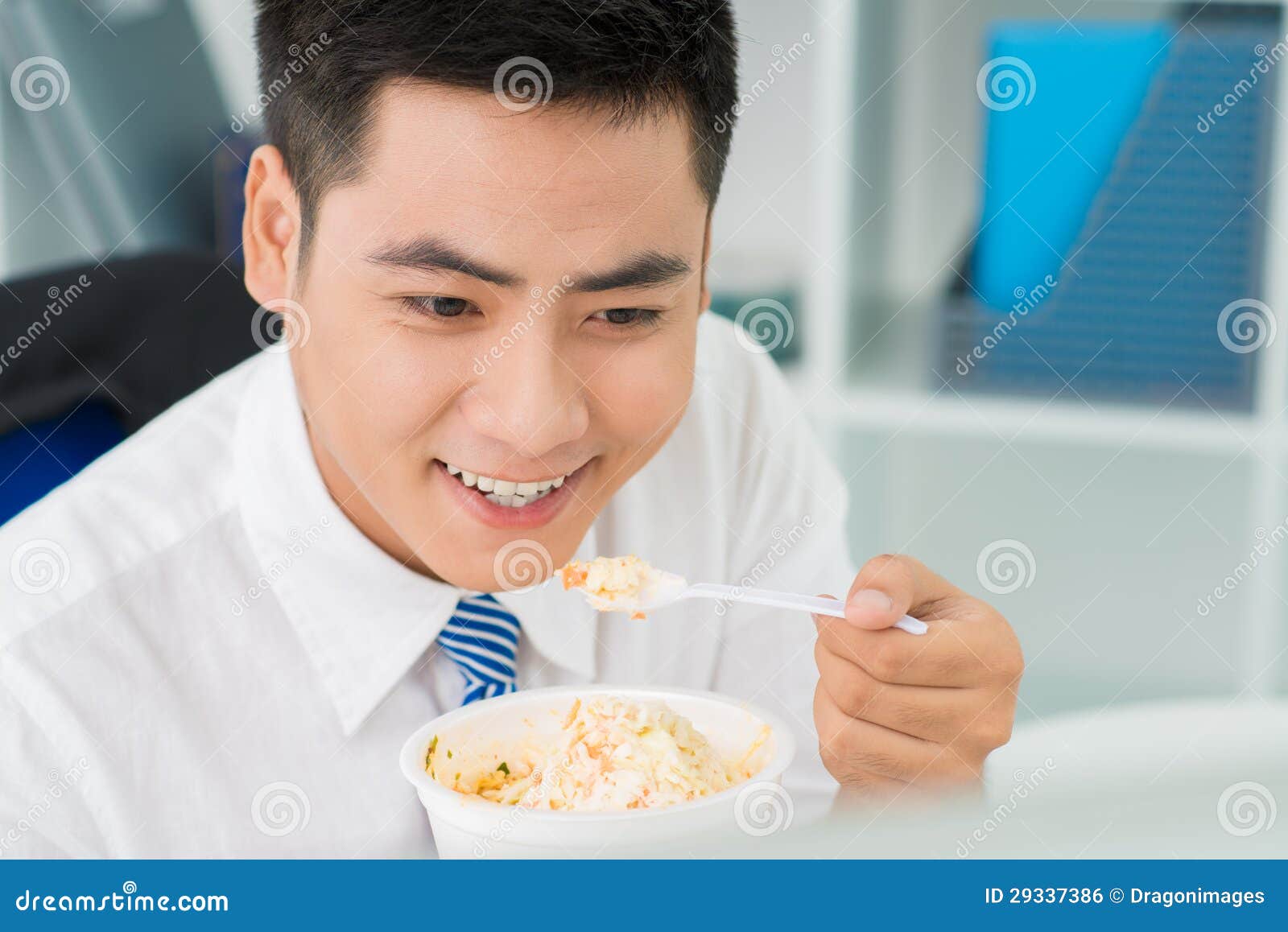 Happy eater stock photo. Image of holding, lunch, hungry - 29337386