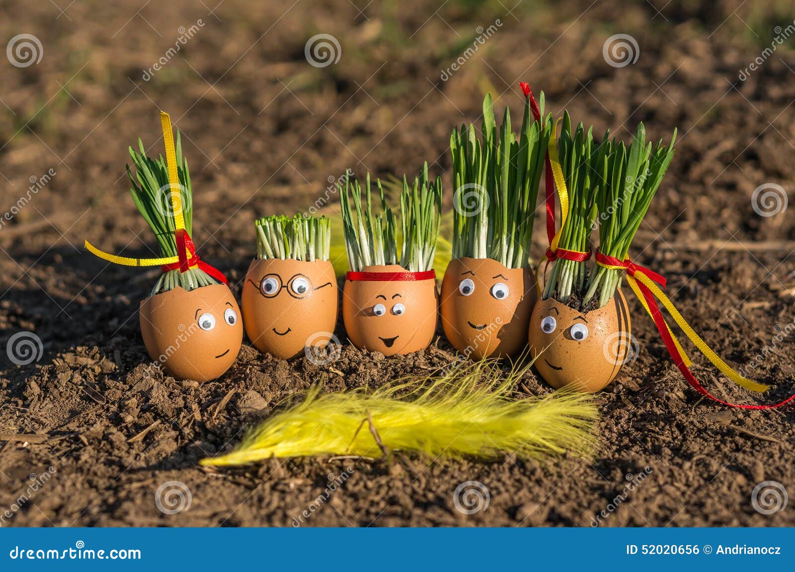 Happy egg family stock photo. Image of grow, luck, easter - 52020656