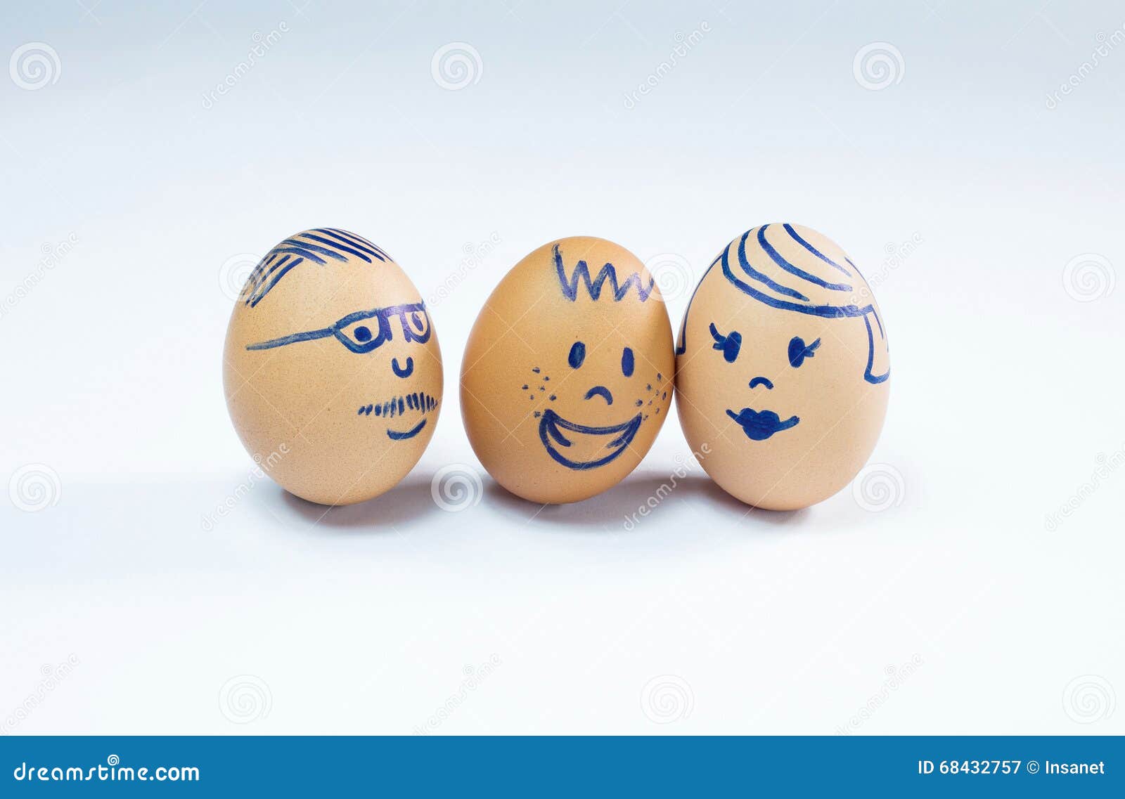 Happy egg family stock image. Image of parent, eggs, togetherness ...