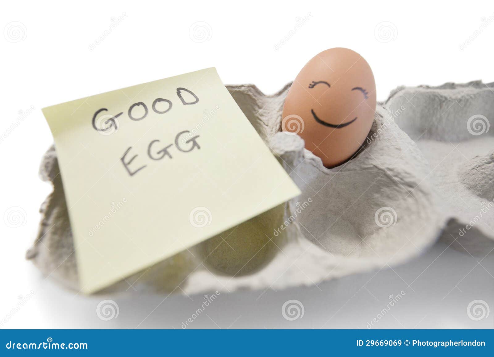 Happy Egg Note Written Good Egg Stock Photos - Free & Royalty-Free ...
