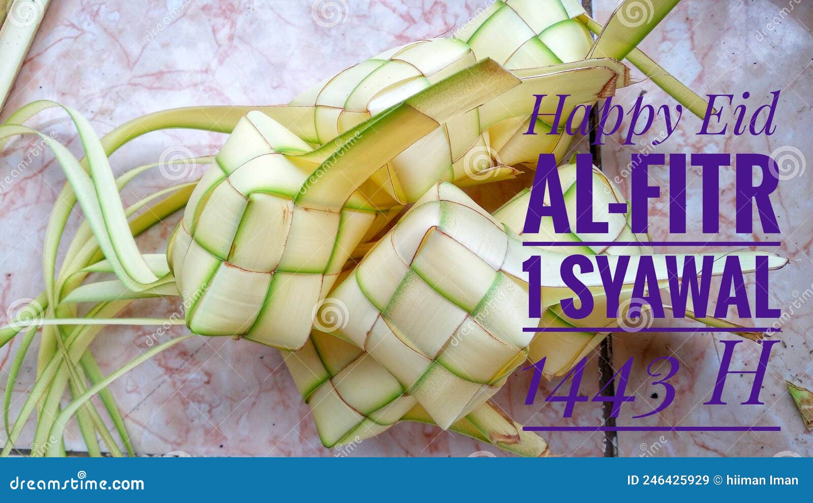 Happy Eid Al-Fitr 1 Syawal 1443 H Stock Image - Image of cuisine, crop ...