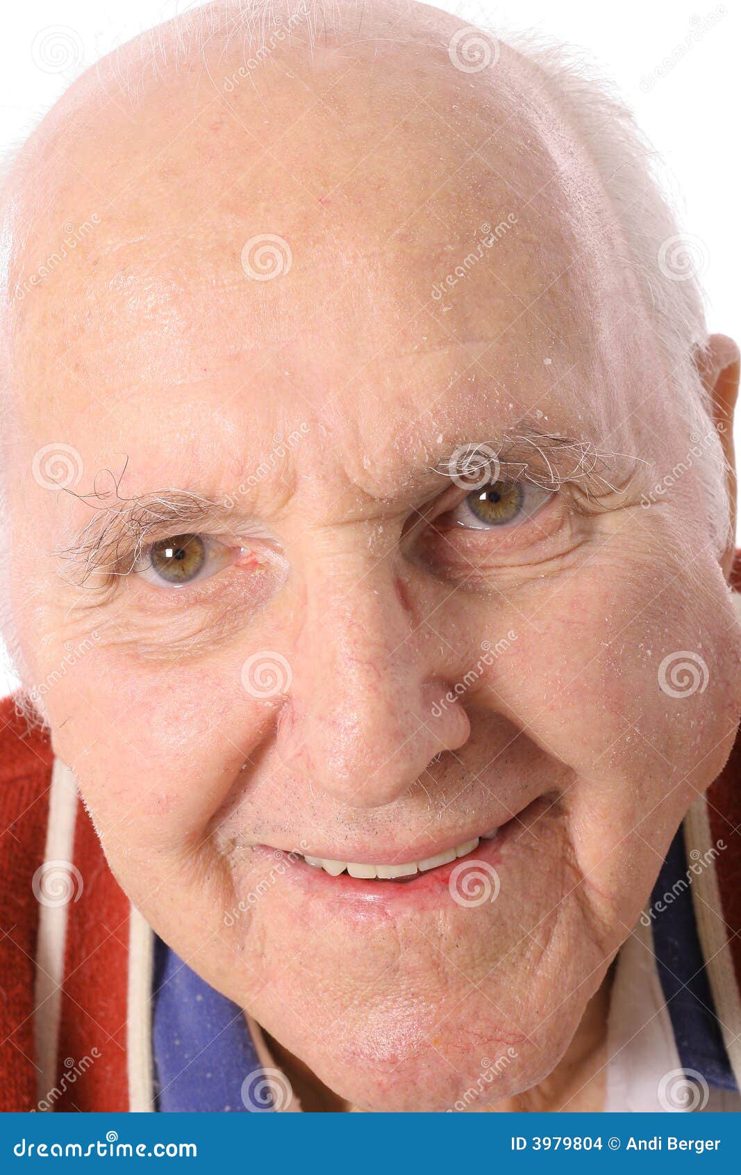 Happy elderly man headshot stock photo. Image of healthcare - 3979804