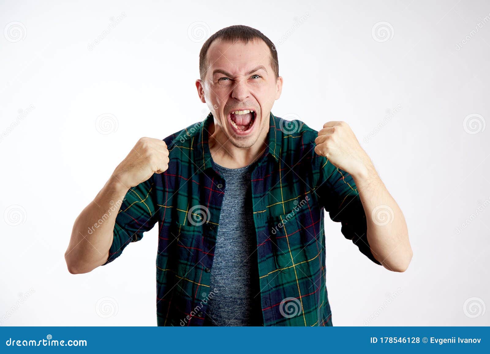 Happy Emotions on the Man Face, Pleased with Himself. Happiness Guy ...