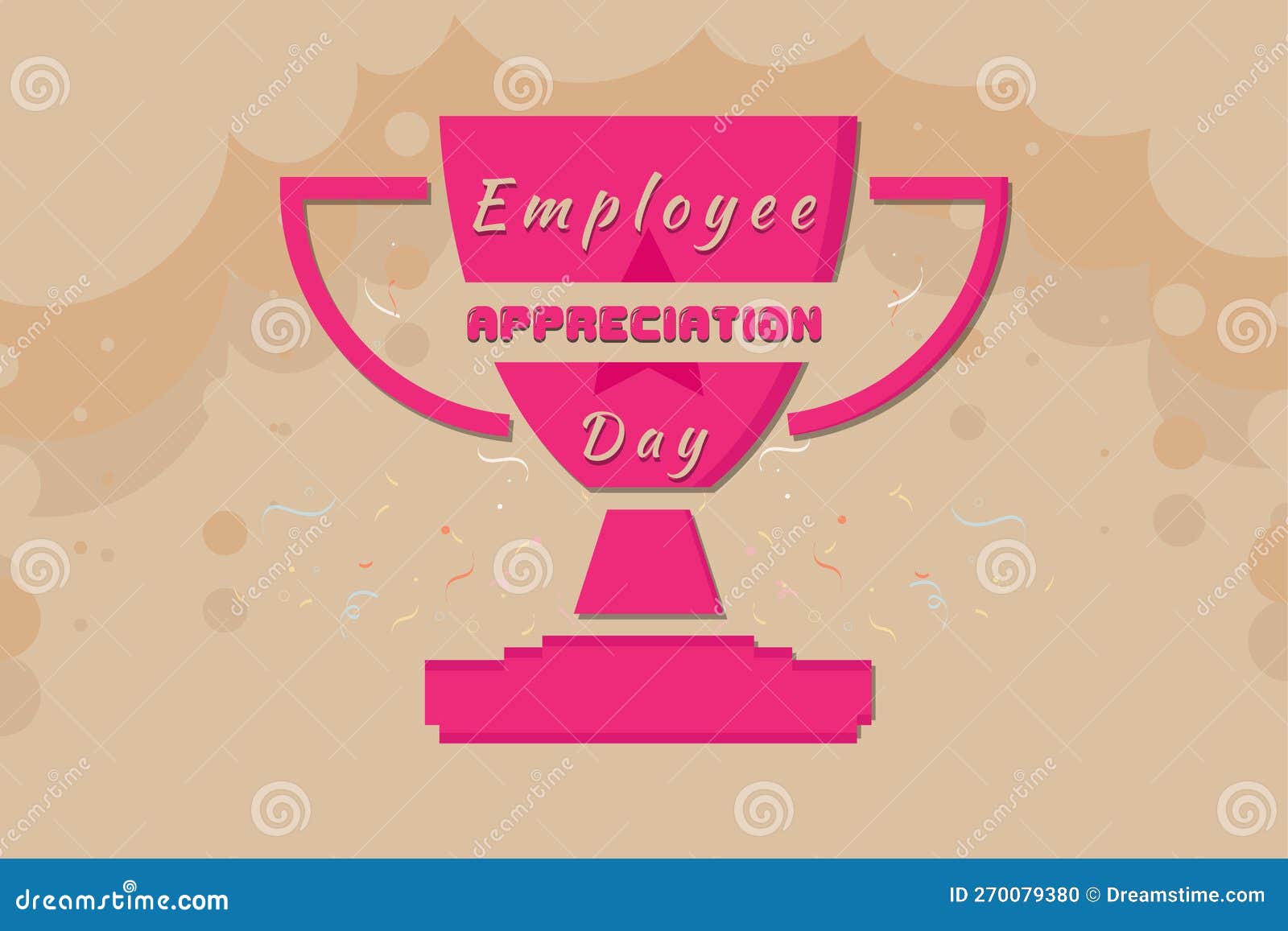 Happy Employee Appreciation Day, Employee of the Month, Vector Design ...