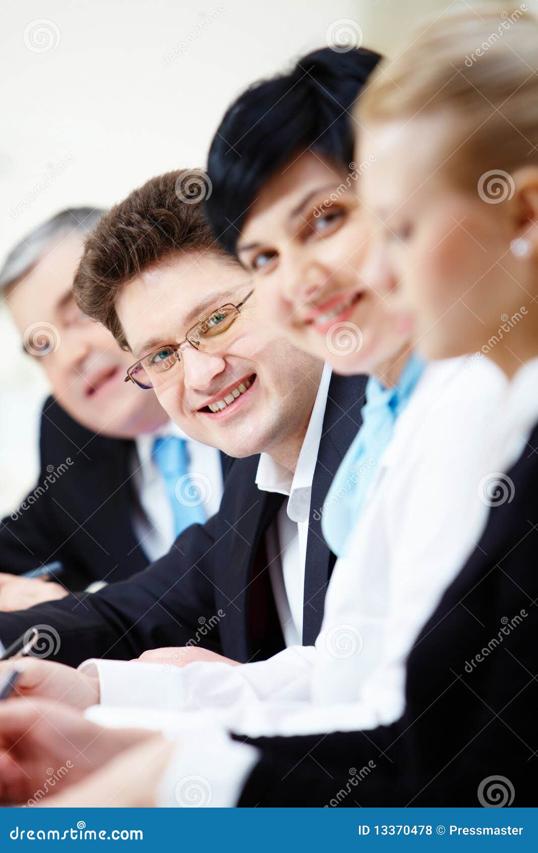 Happy employer stock photo. Image of confident, happy - 13370478