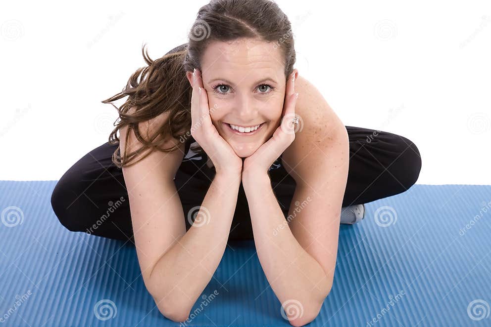 Happy exercise smile stock image. Image of person, sport - 12957877