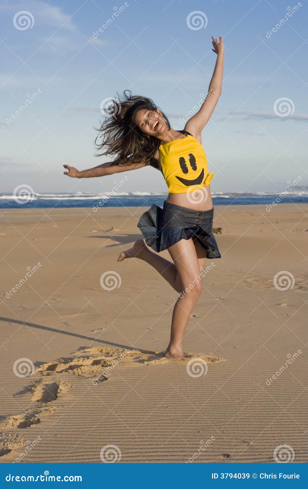 Happy Face stock image. Image of arms, high, beauty, excited - 3794039