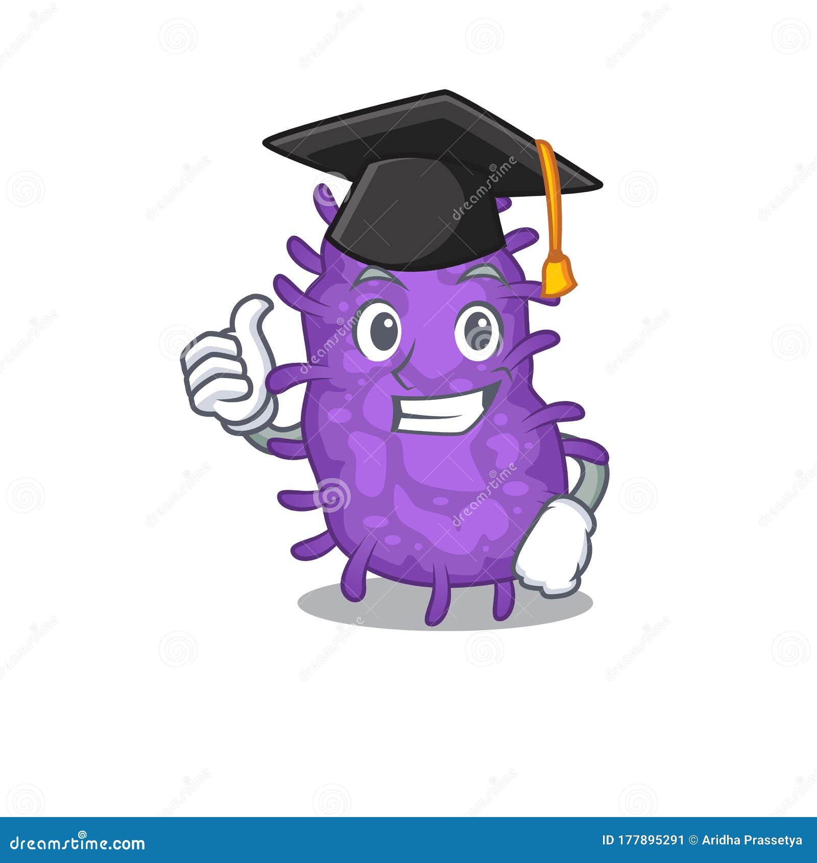 Bacteria Bacilli Cartoon Design Style As A Pirate With Hook Hand And A ...