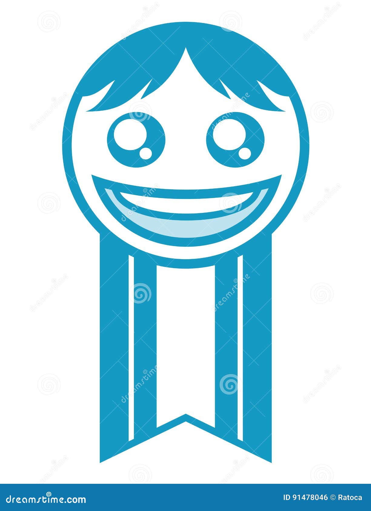 Happy face design stock vector. Illustration of design - 91478046