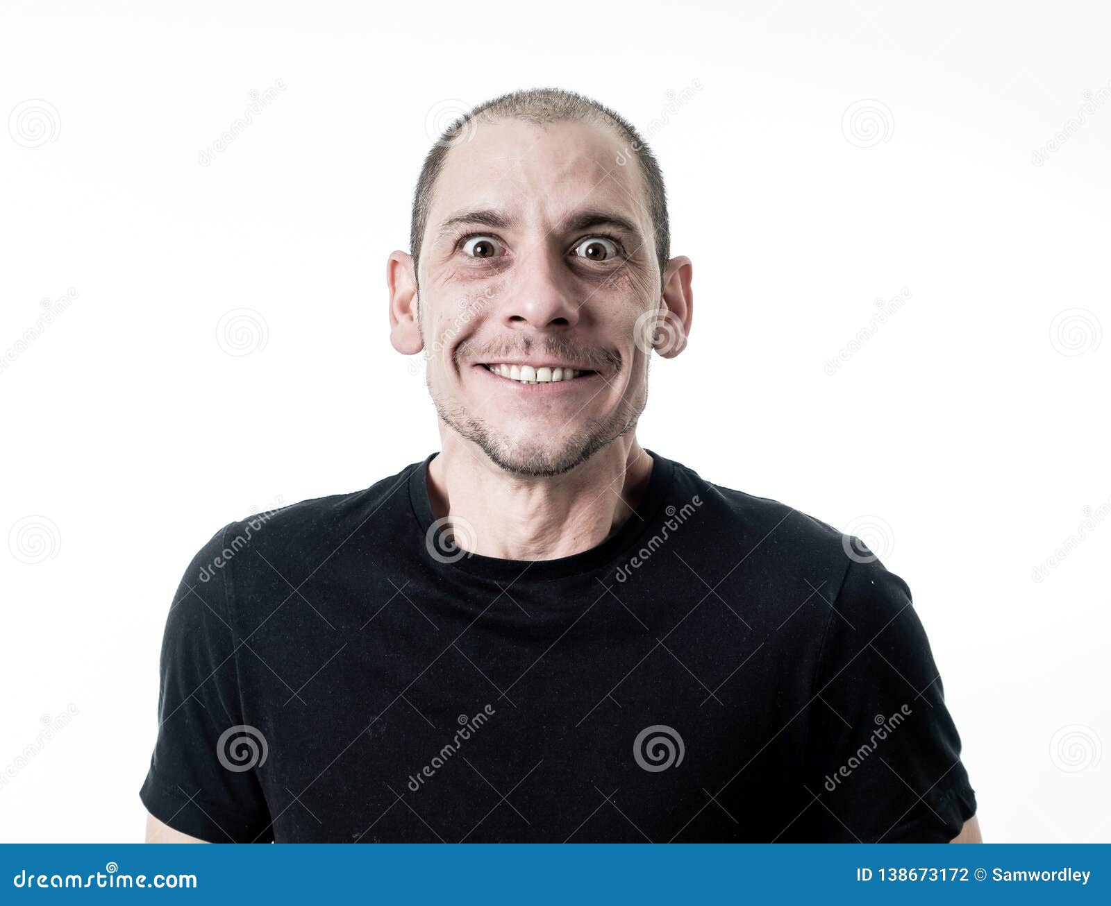 People Emotions and Facial Expressions. Portrait of Comic Young Man ... People Emotions and Facial Expressions. Portrait of Comic Young Man ...