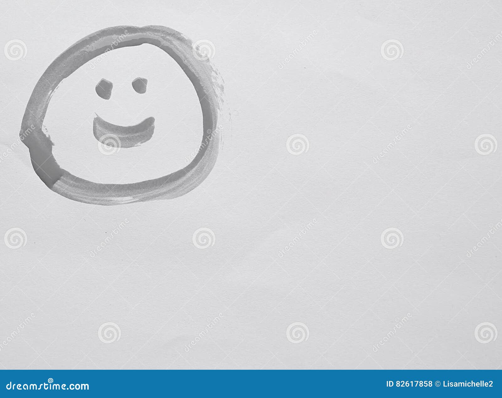 Happy face stock photo. Image of friendship, paint, bright - 82617858