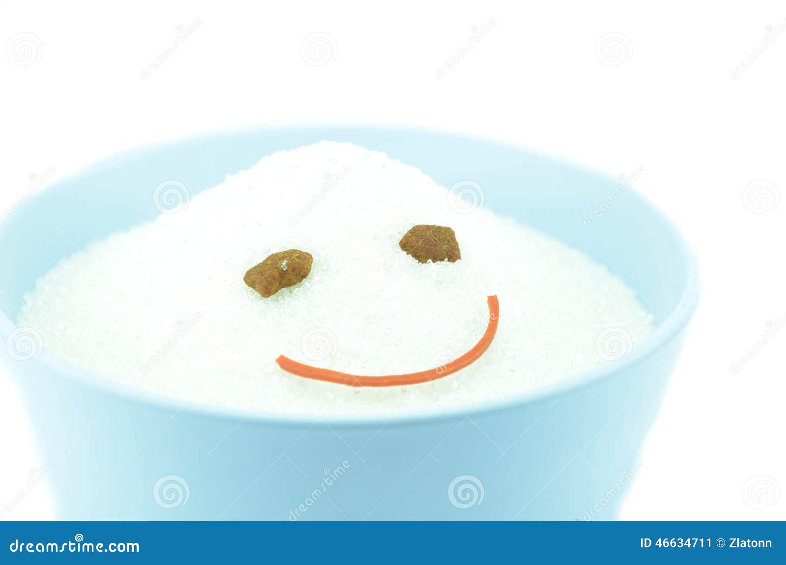 Happy face of sugar stock image. Image of happy, sugar - 46634711