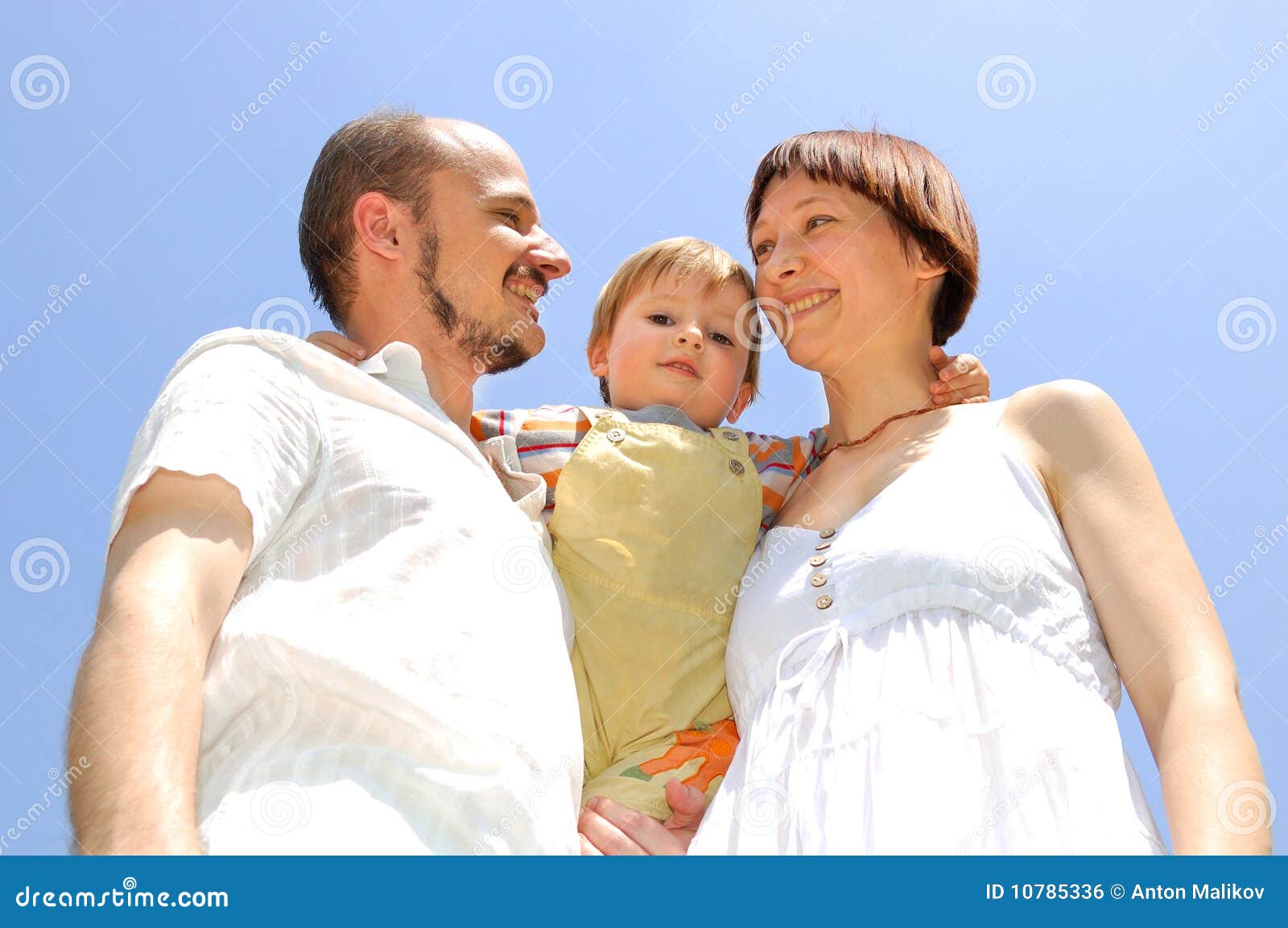 Happy family stock photo. Image of male, outdoors, activity - 10785336