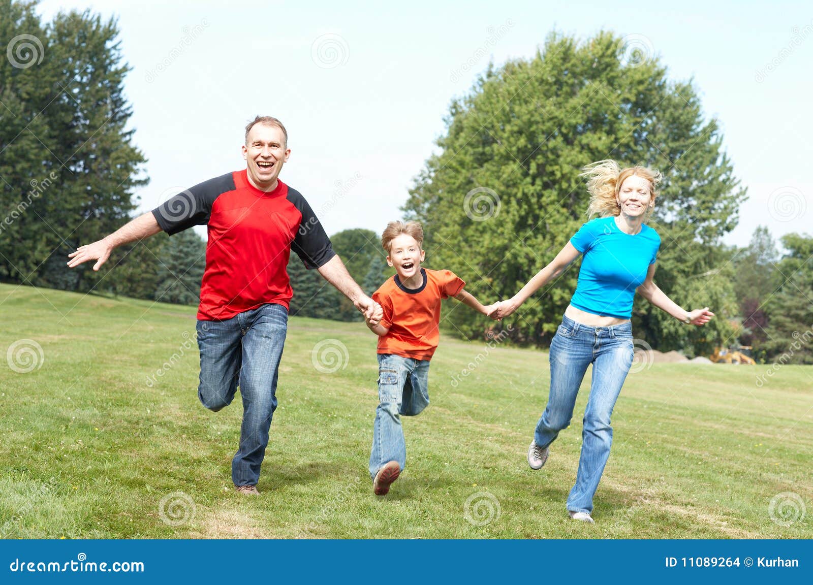 Happy family stock photo. Image of people, freedom, portrait - 11089264