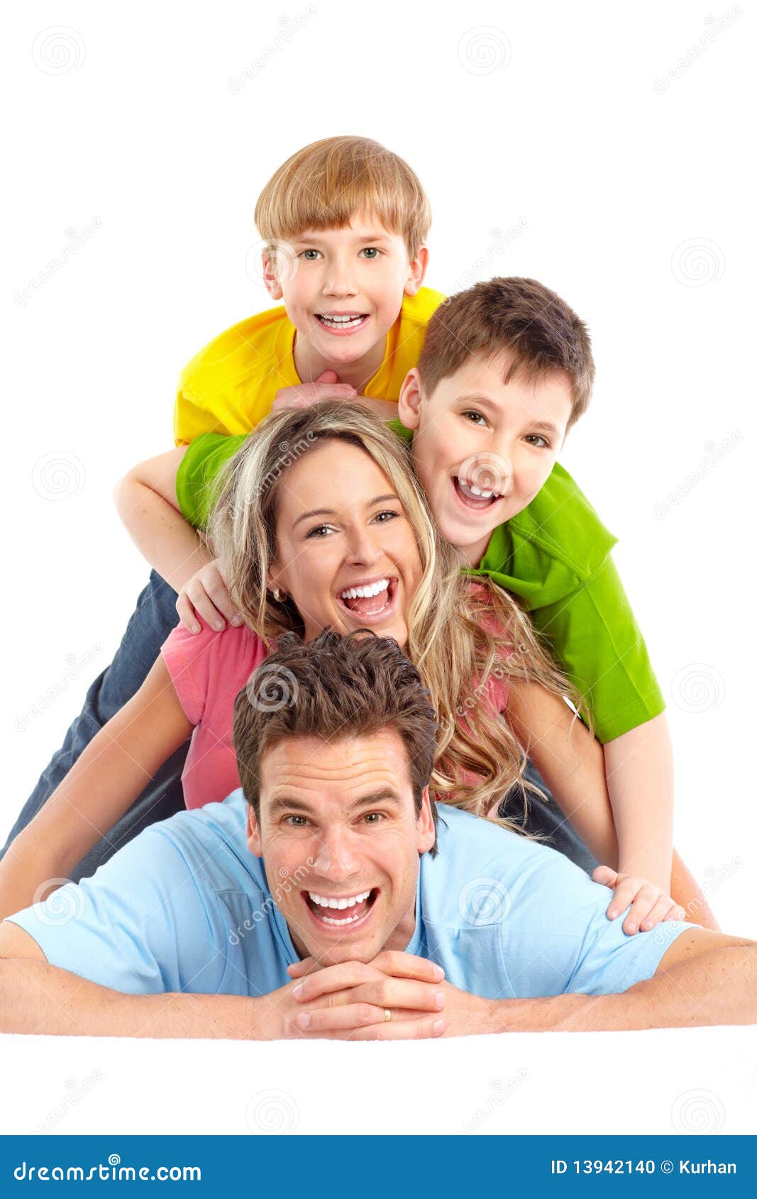 Happy family stock photo. Image of parenthood, happiness - 13942140