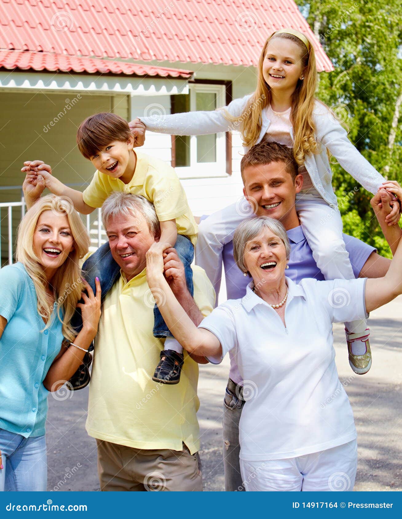Happy family stock photo. Image of mother, environment - 14917164