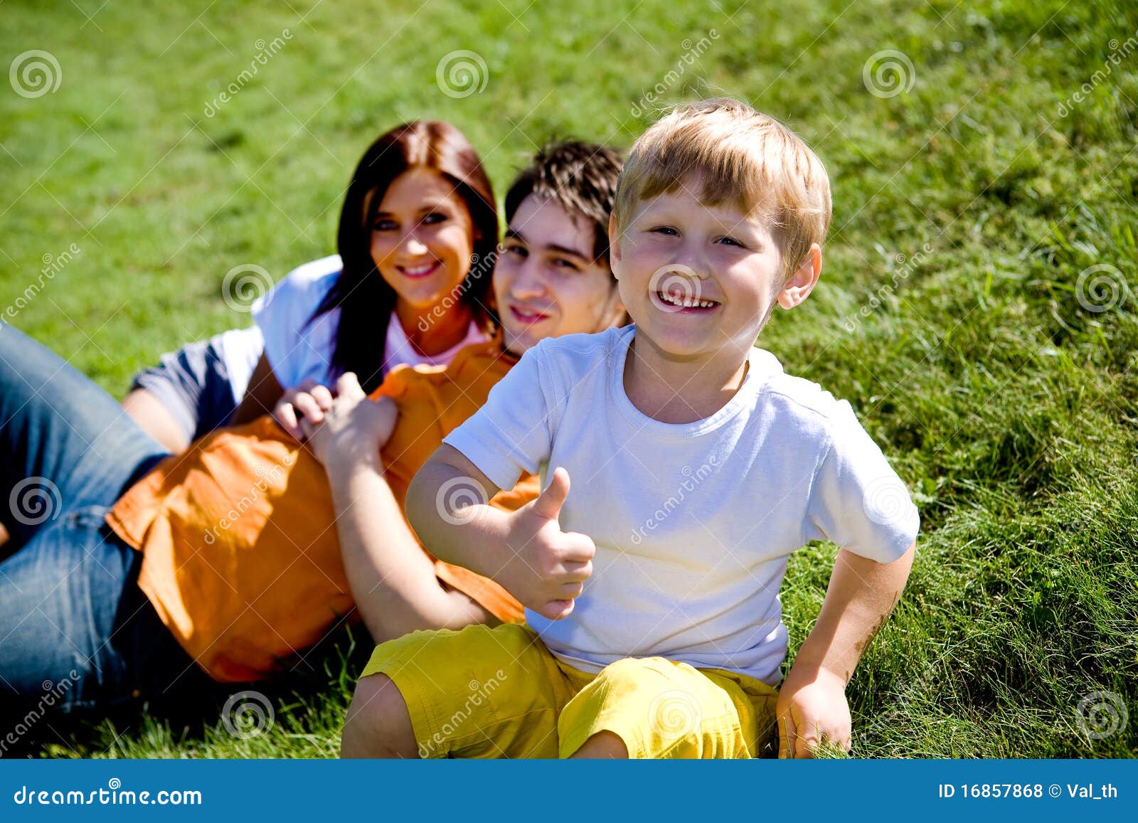 Happy family stock photo. Image of child, leisure, women - 16857868