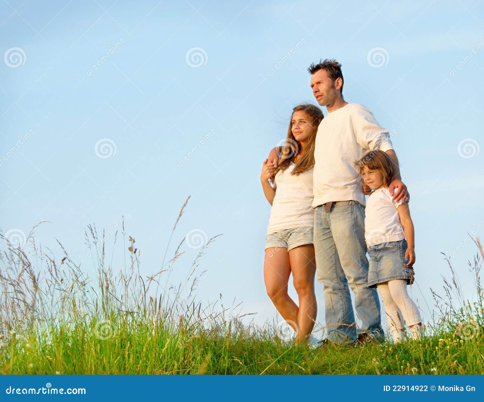 Happy family stock photo. Image of laughing, family, nature - 22914922